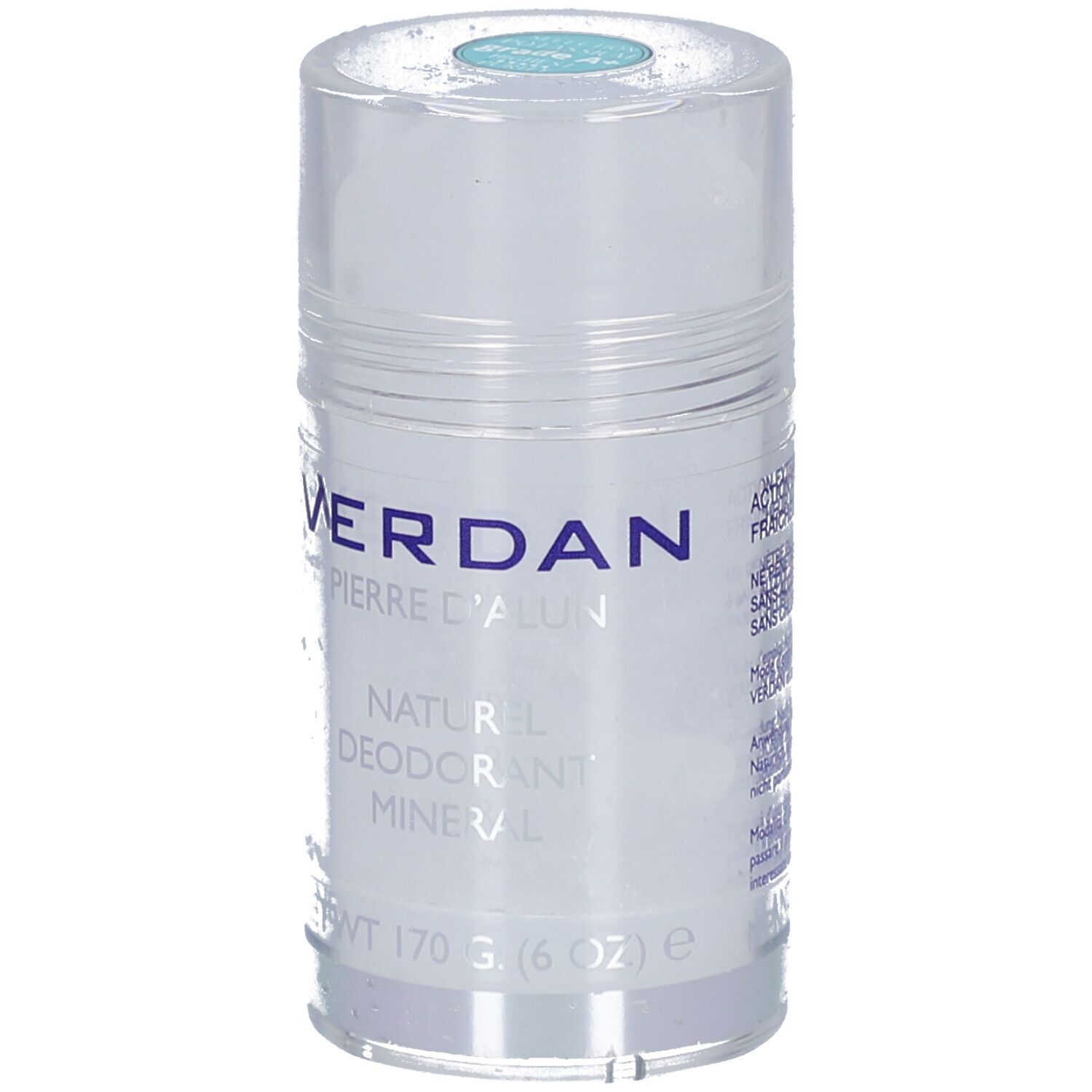 Verdan Pierre d’Alun Naturelle Déodorant Minéral 170 g - Redcare Pharmacie