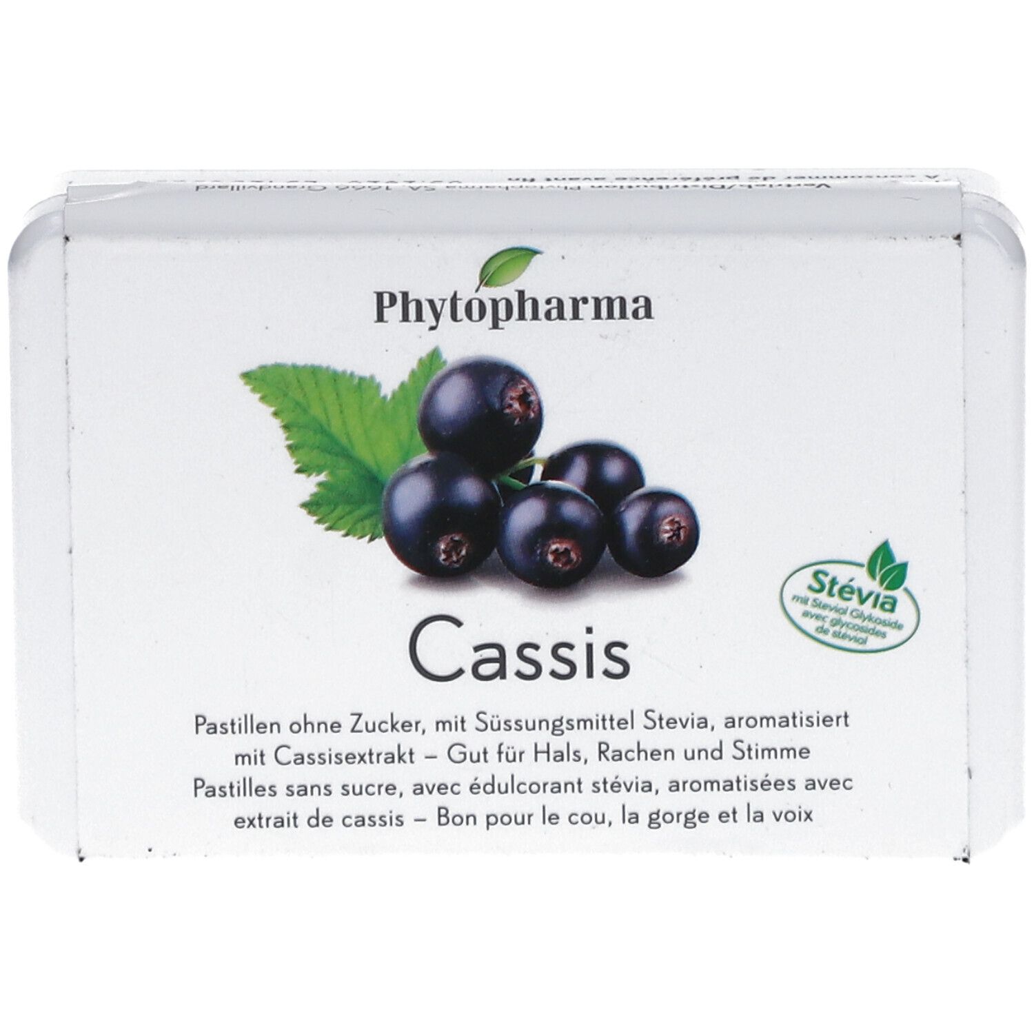 PHYTOPHARMA Pastilles au cassis 60 g - Redcare Pharmacie