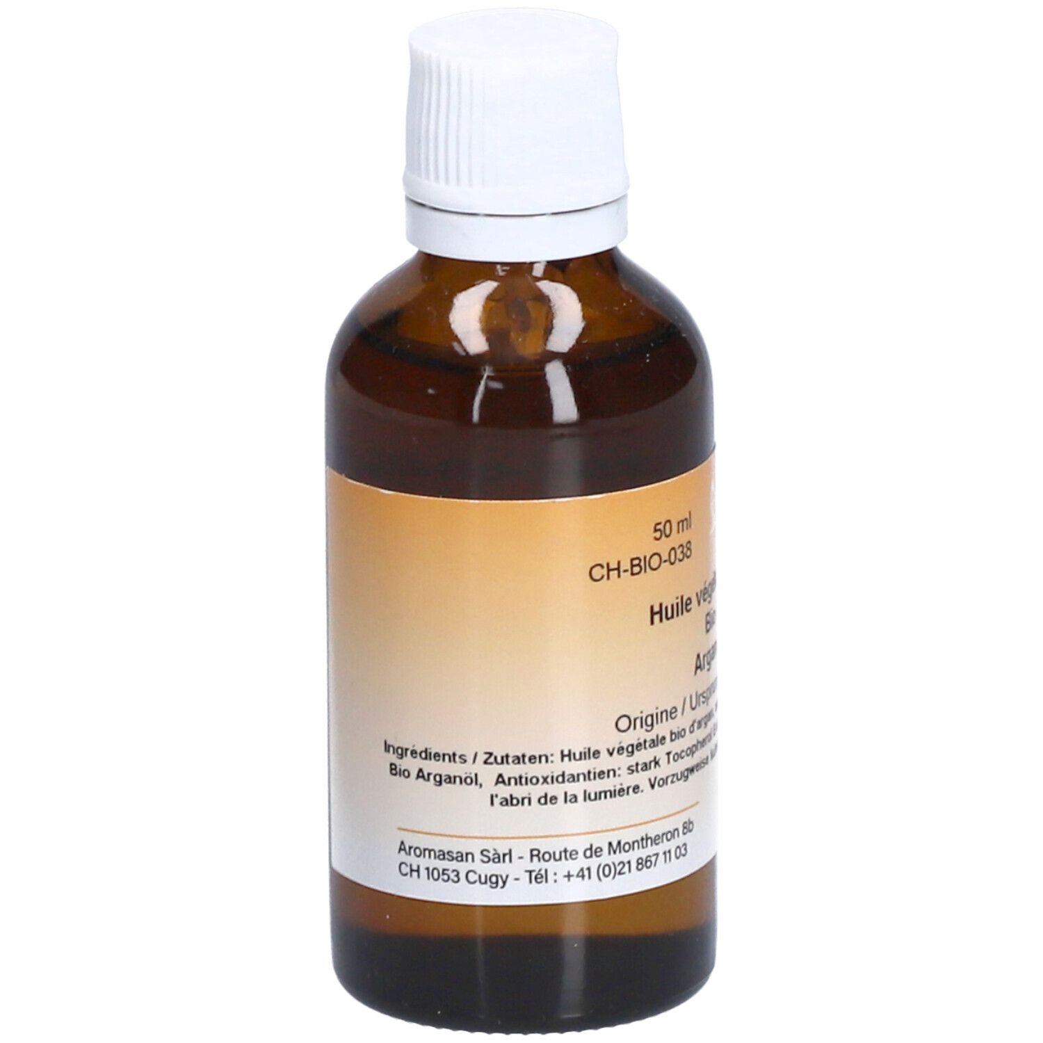 Aromasan Huile végétale d'argan BIO 50 ml - Redcare Pharmacie