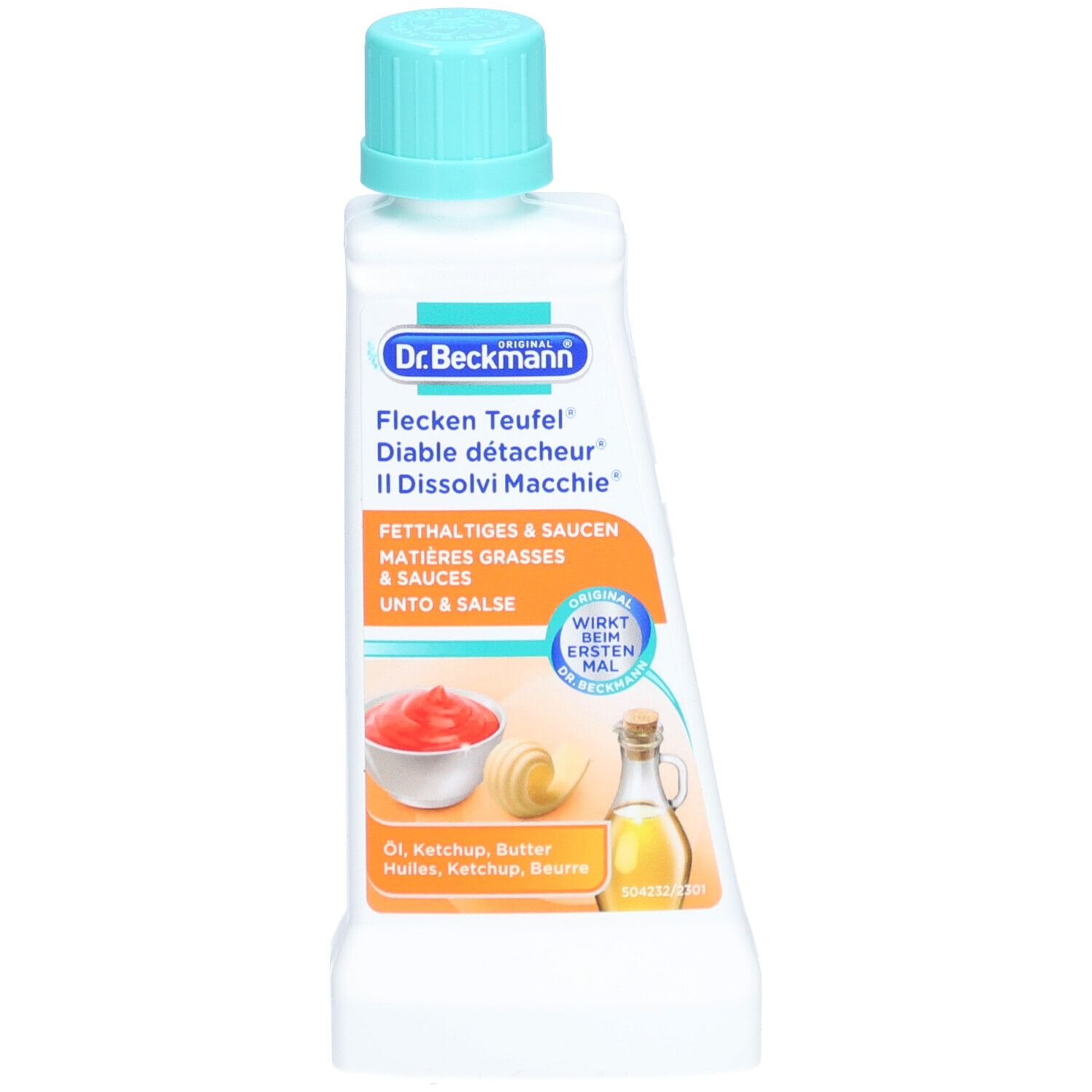 Dr. Beckmann Diable Détacheur® Matières Grasses & Sauces 50 ml ...