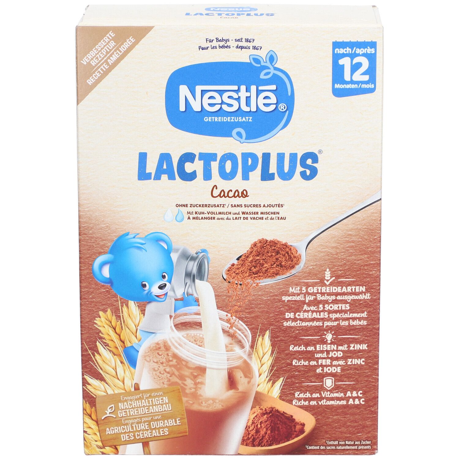 NESTLE® Lactoplus Cacao 400 g - Redcare Pharmacie