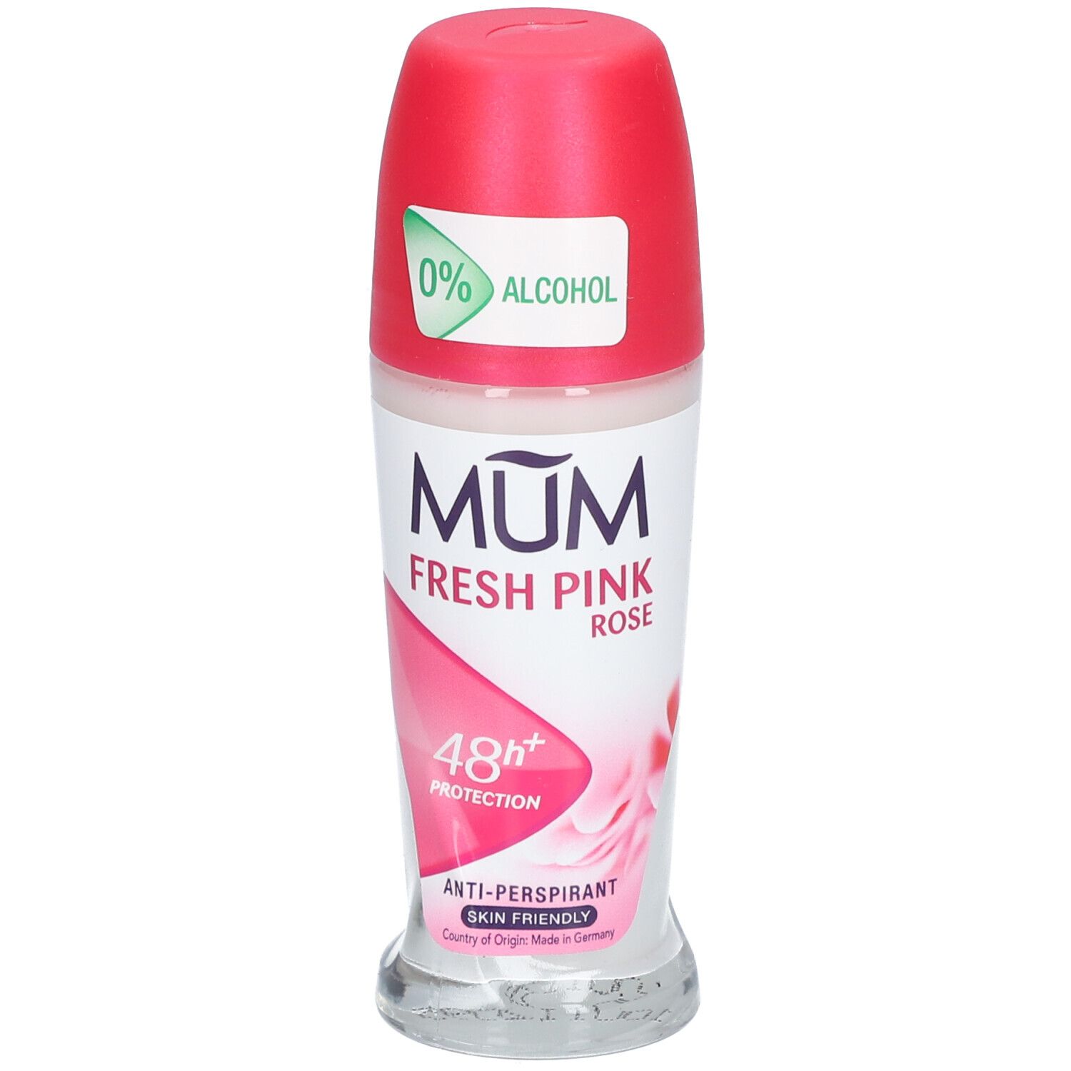 MUM Déodorant Fresh pink rose roll on 50 ml - Redcare Pharmacie