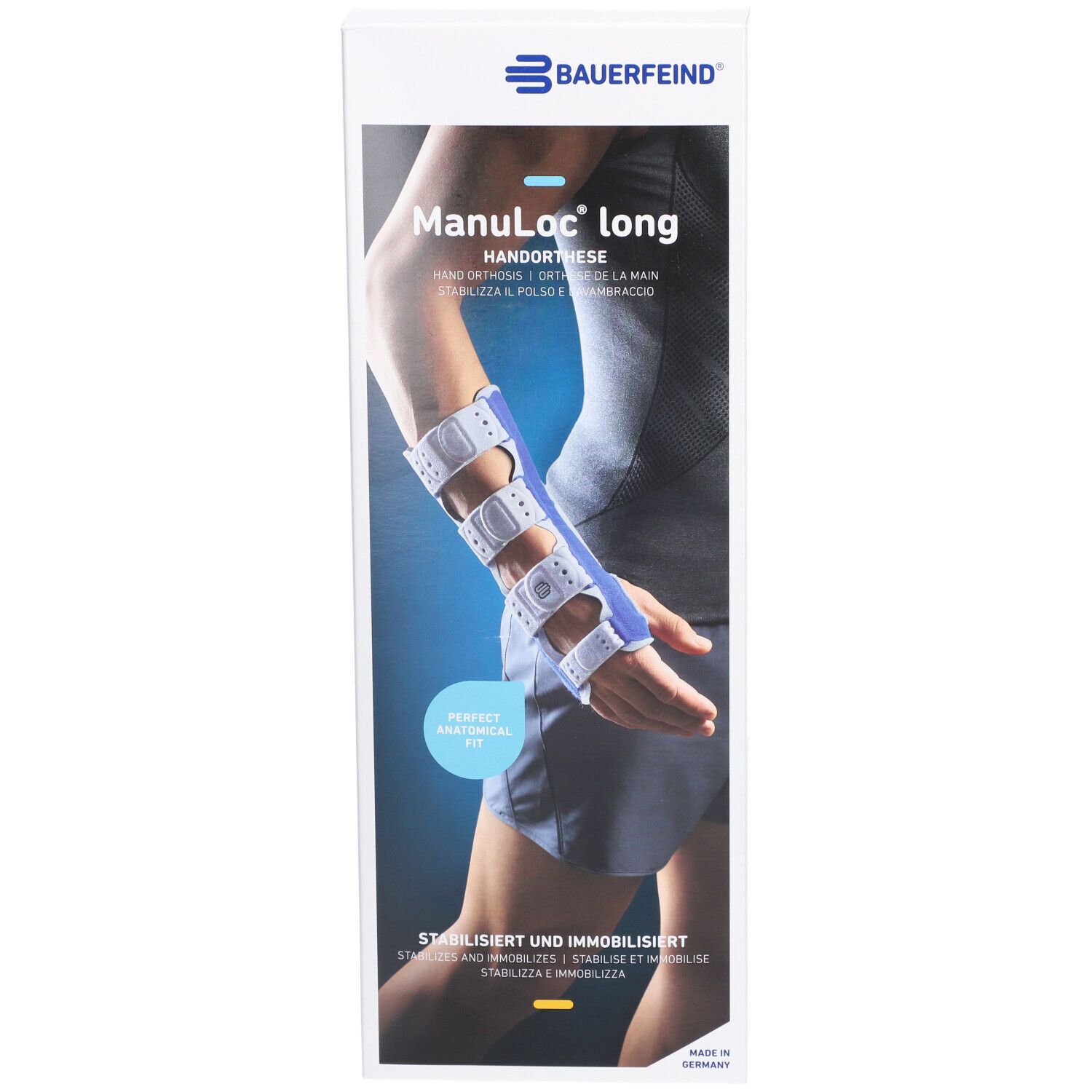 BAUERFEIND Manuloc® Long Orthèse poignet-main ambidextre taille 1 1 pc ...