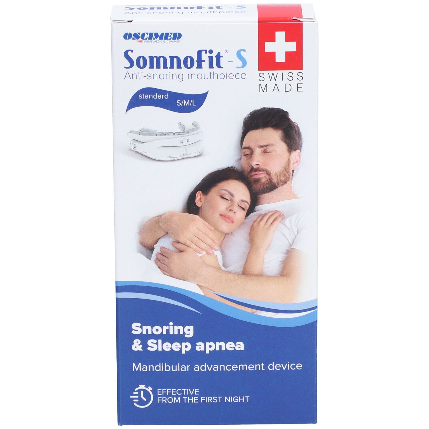 SOMNOFIT-S Orthèse mandibulaire ronflement et apnée 1 pc(s) - Redcare ...