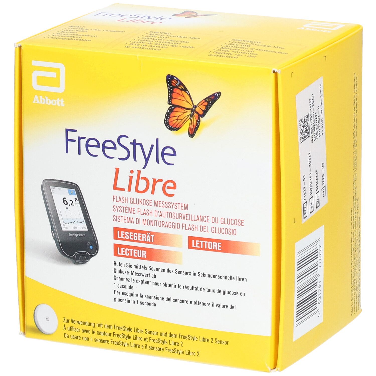ABBOTT Freestyle Libre lecteur de glycémie 1 pc(s) - Redcare Pharmacie