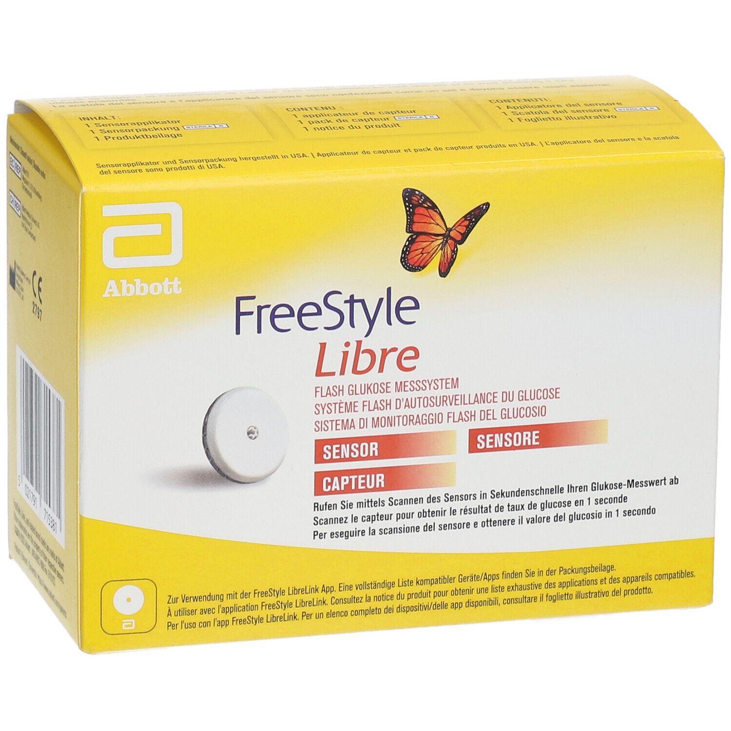 ABBOTT FreeStyle Libre - Système flash d'autosurveillance de glucose ...