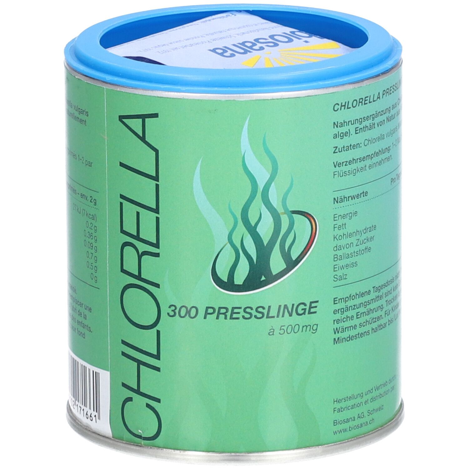 BIOSANA chlorella 500 mg 300 pc(s) - Redcare Pharmacie