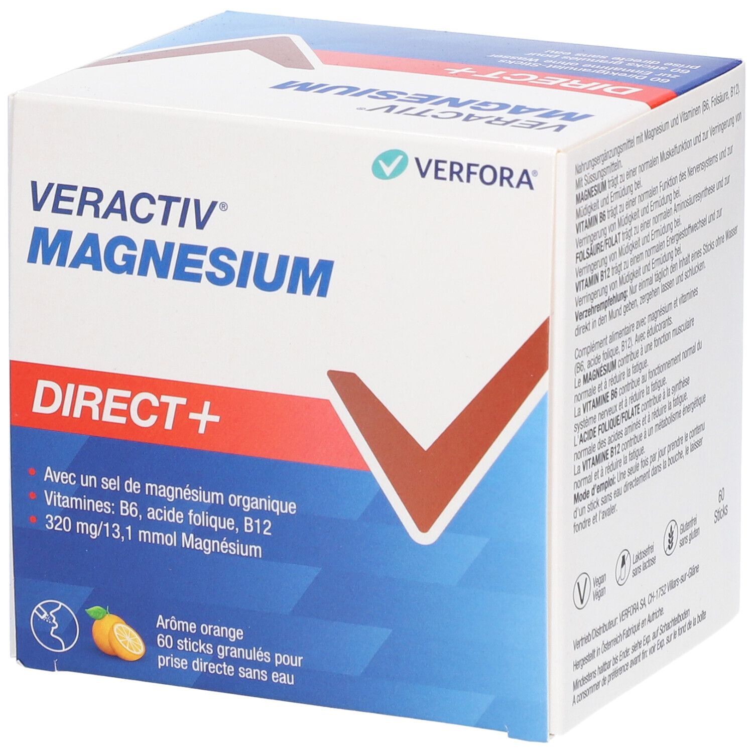 VERACTIV Magnesium Direct+ 60 pc(s) - Redcare Pharmacie
