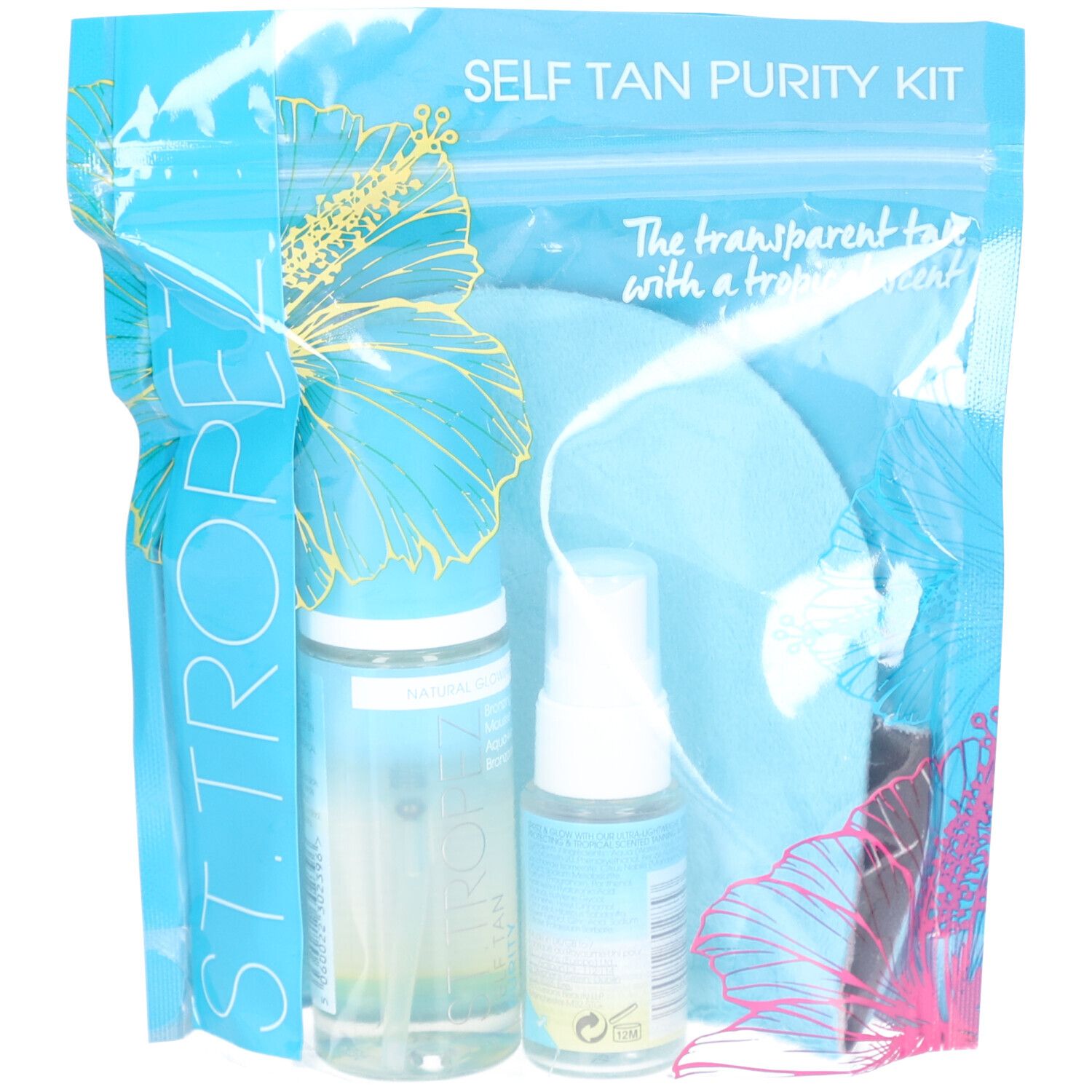 St. Tropez® Self Tan Purity Kit avec eau de bronzage & gant 3 pc(s ...