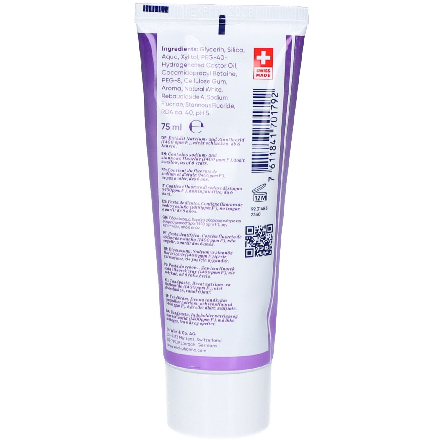 EMOFORM Protect dentifrice 75 ml - Redcare Pharmacie