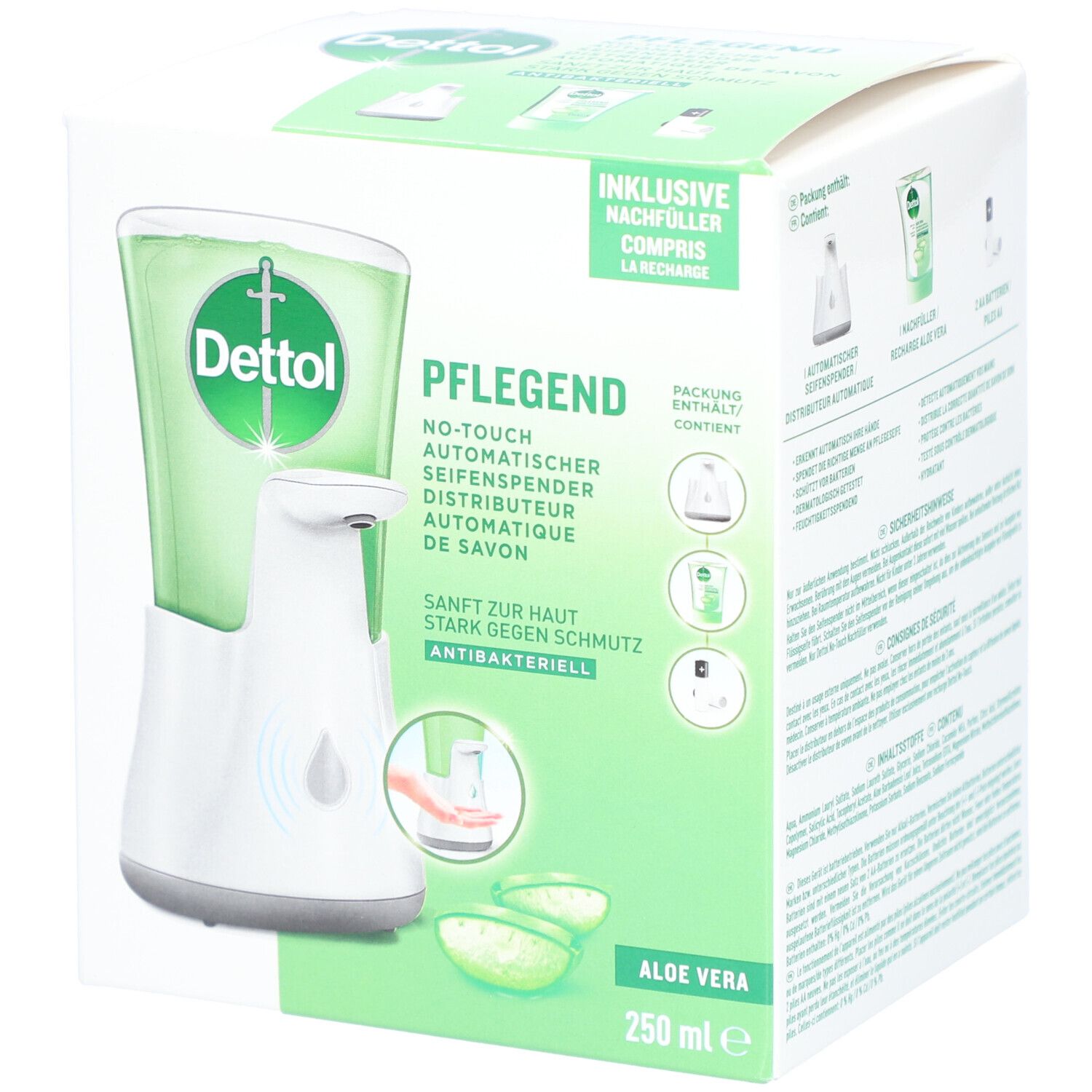 DETTOL No-Touch Starter pack Aloé Véra 250 ml - Redcare Pharmacie