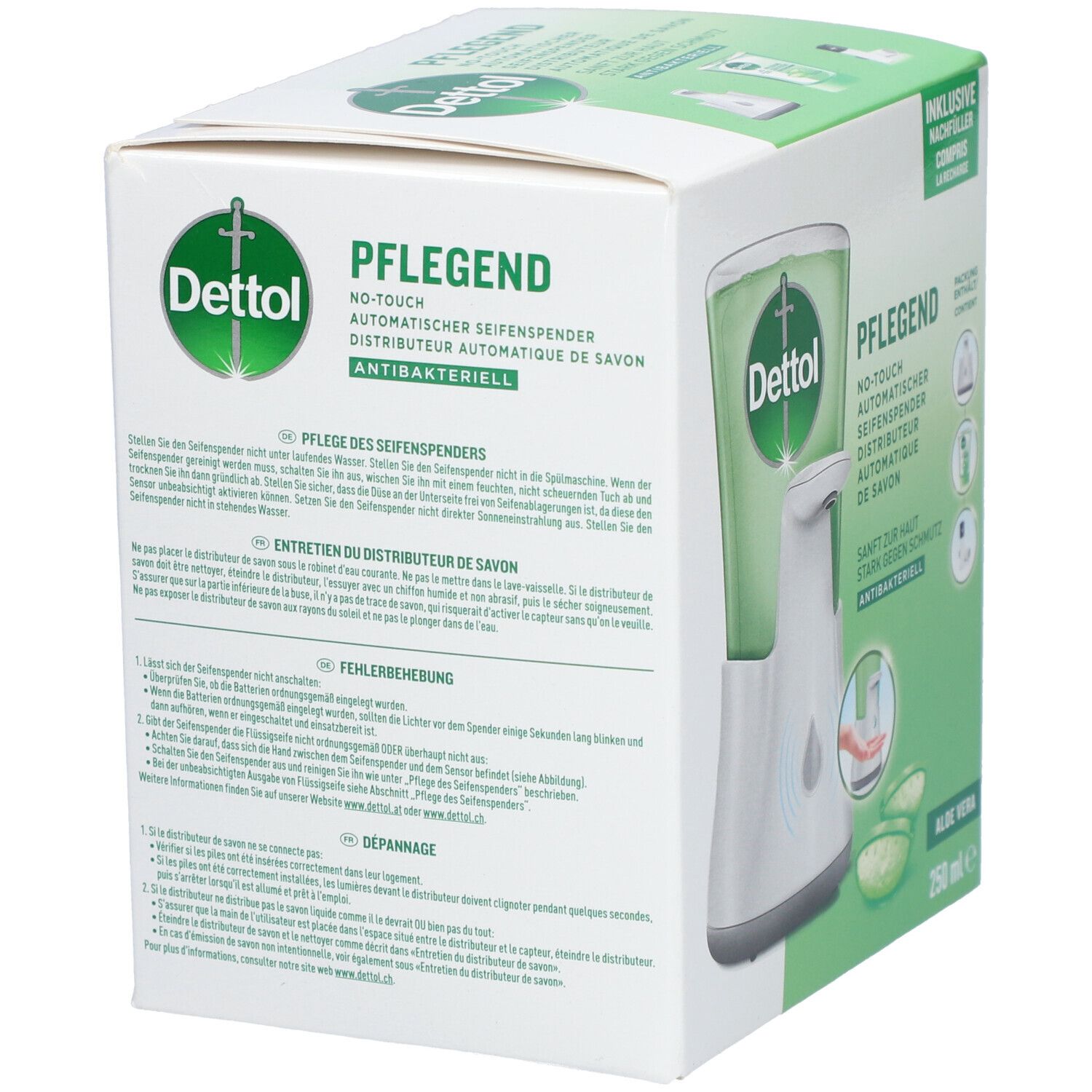 DETTOL No-Touch Starter pack Aloé Véra 250 ml - Redcare Pharmacie