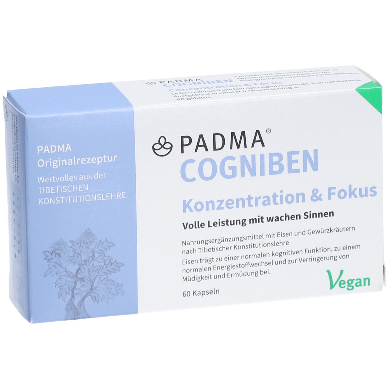 PADMA Cogniben 60 pc(s) - Redcare Pharmacie