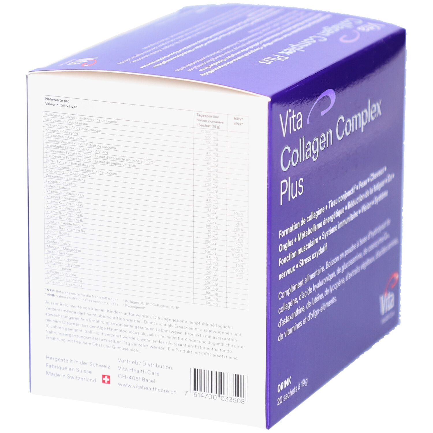 VITA Collagen Complex Plus 20 pc(s) - Redcare Pharmacie