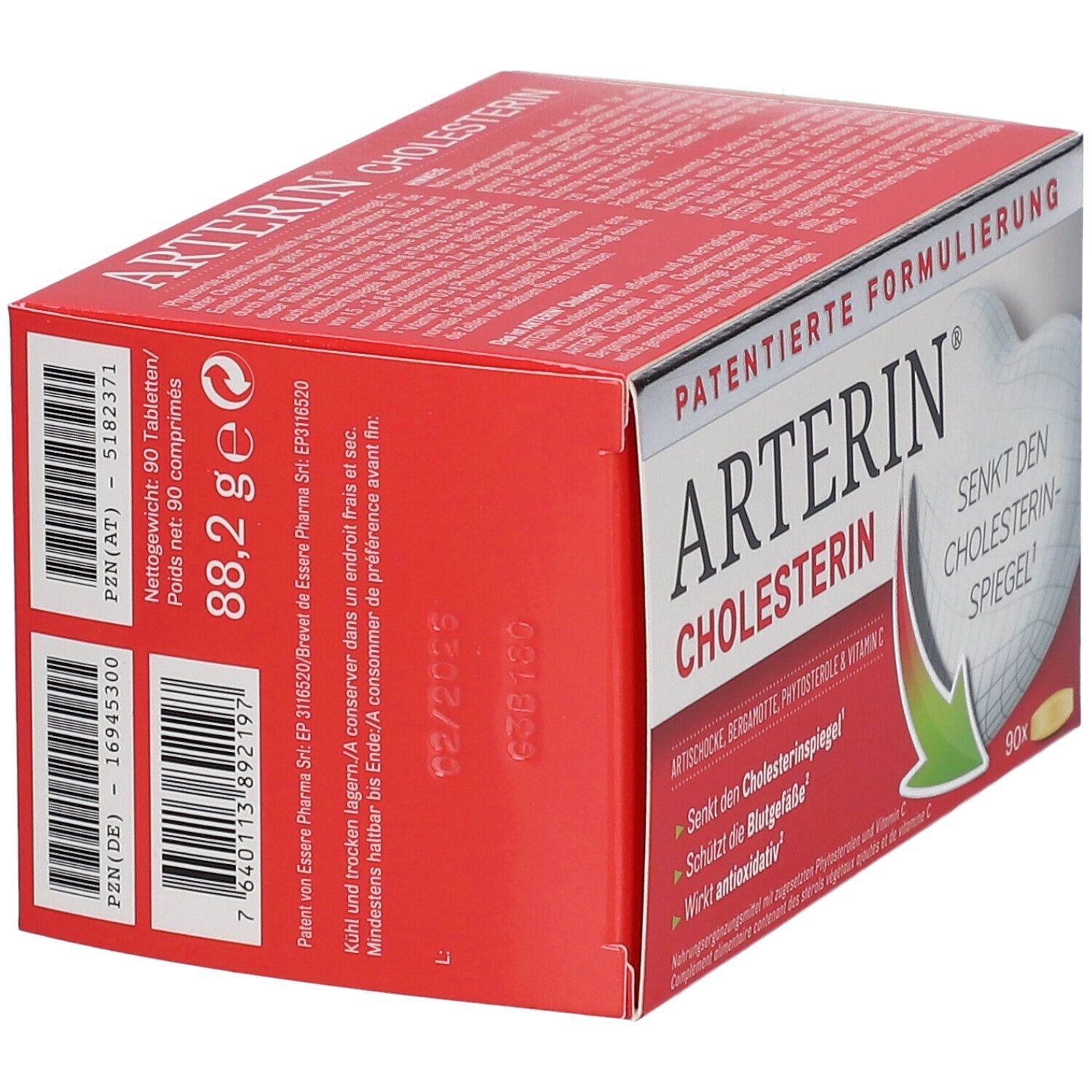 ARTERIN® Cholesterol 90 pc(s) - Redcare Pharmacie