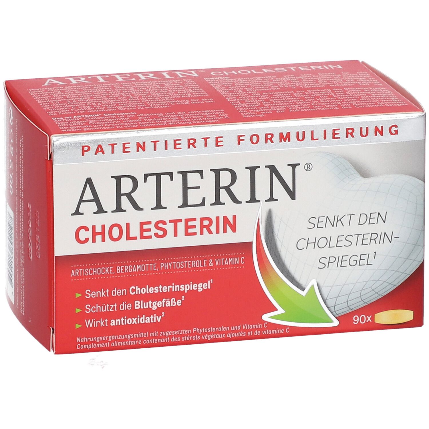 ARTERIN® Cholesterol 90 pc(s) - Redcare Pharmacie