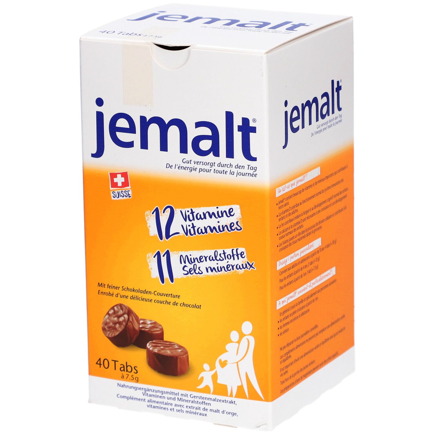 JEMALT® Comprimé 40x7,5 g - Redcare Pharmacie