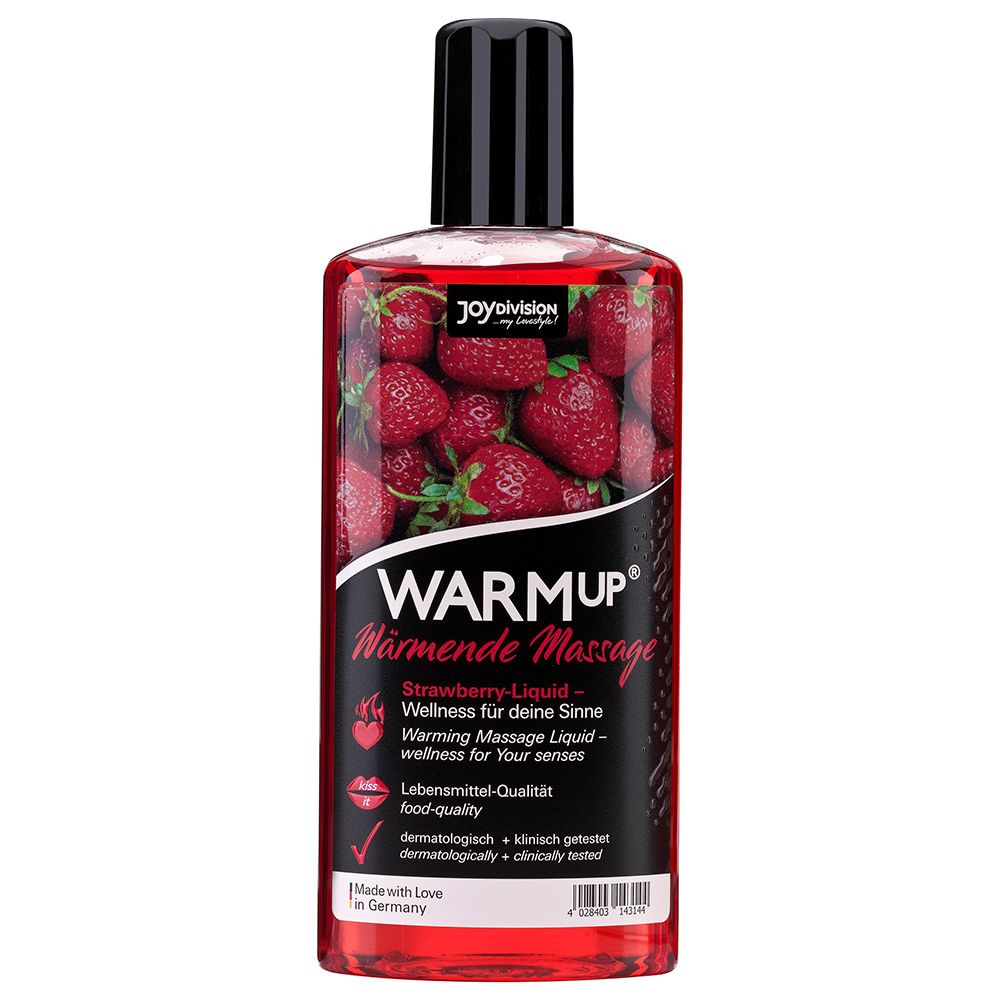 WARMup® Liquide de massage avec effet de chaleur Fraise 150 ml ...