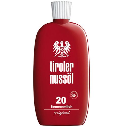Tiroler Nussöl original Lait solaire résistant à l'eau SPF 20 150 ml ...