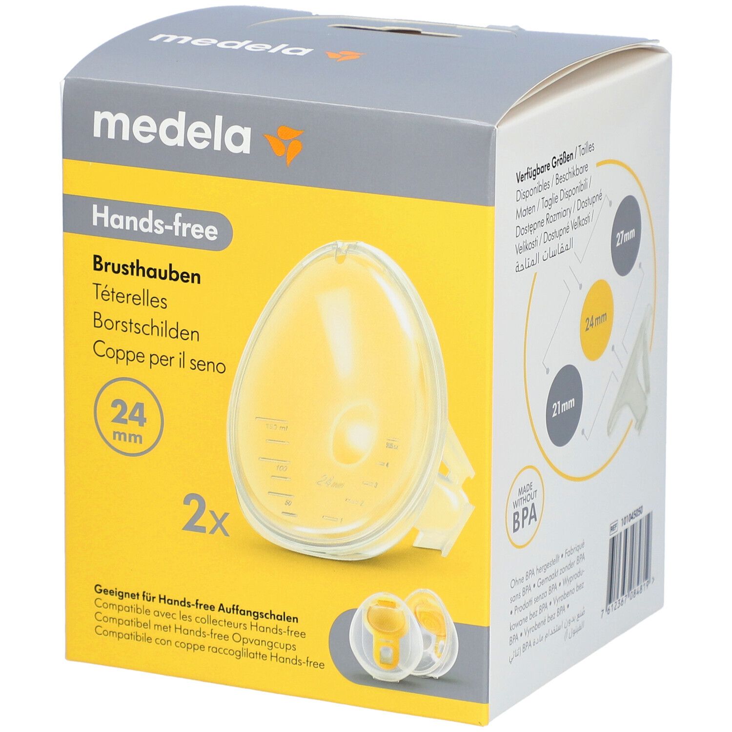 MEDELA Freestyle™ Hands-free Téterelles 24 mm 2 pc(s) - Redcare Pharmacie
