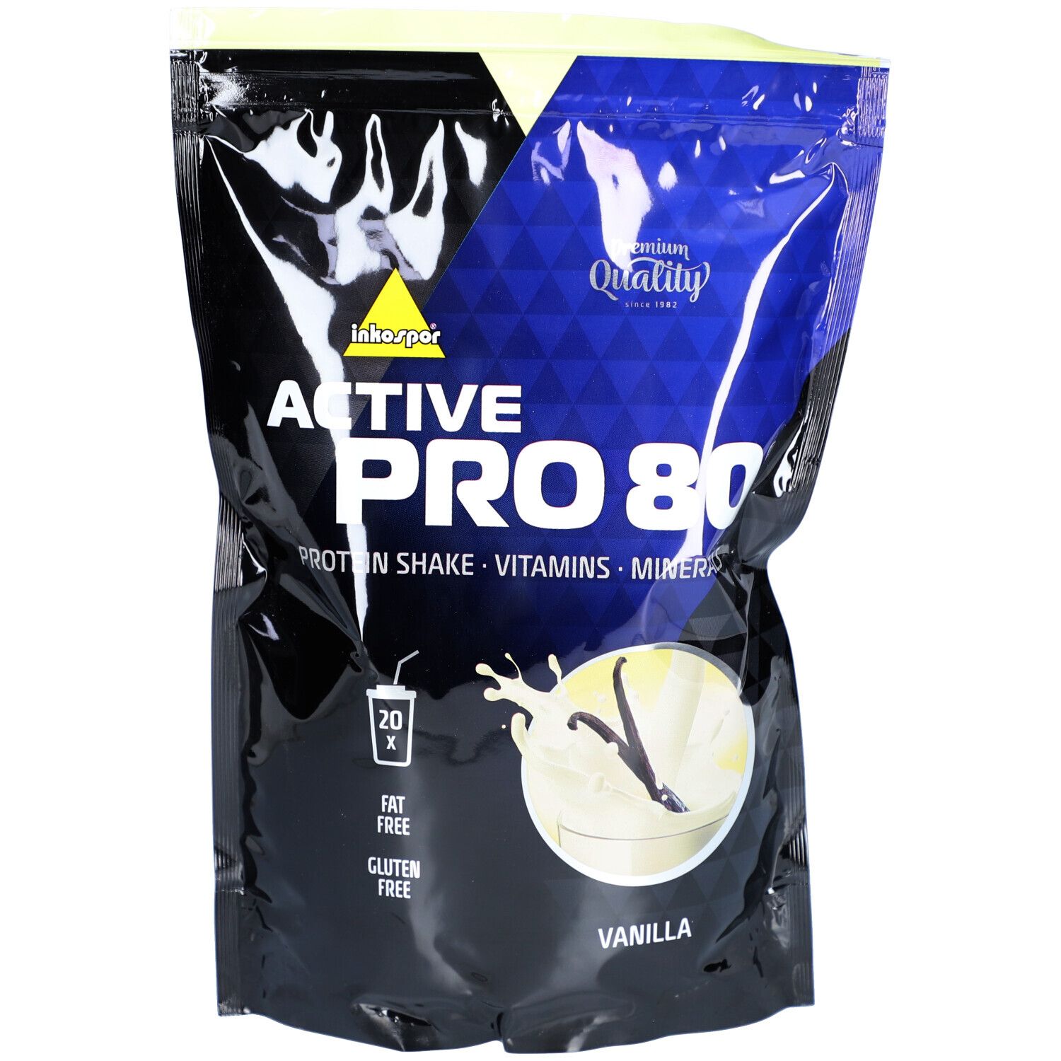 Inkospor Active Pro 80® Vanille poudre 500 g - Redcare Pharmacie