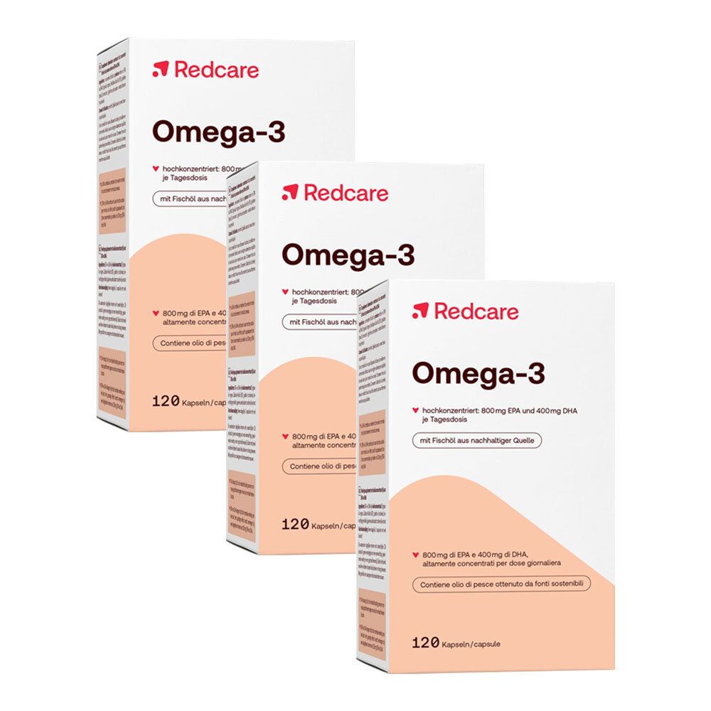 REDCARE Omega-3 3x120 pc(s) - Redcare Pharmacie