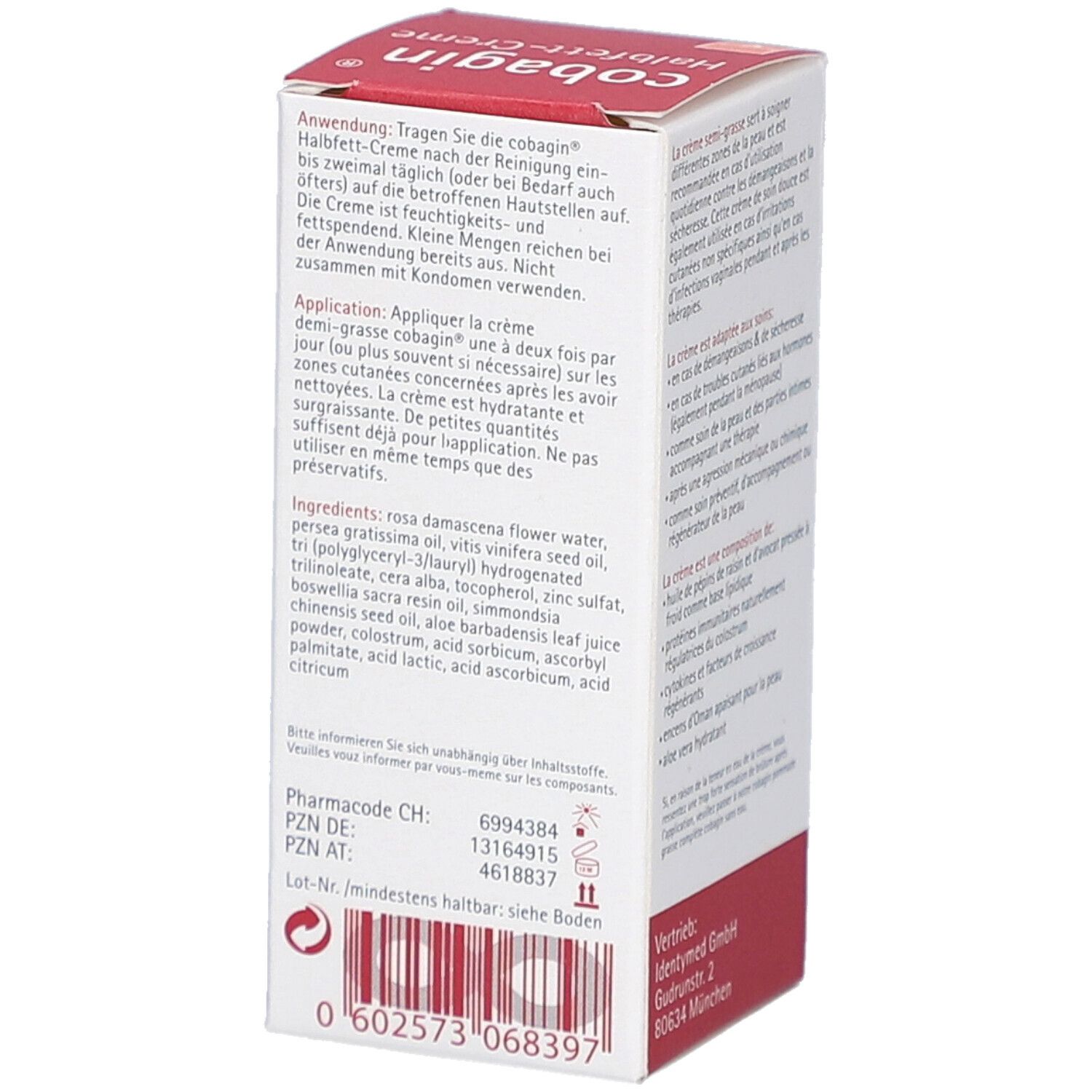 COBAGIN Crème 15 ml - Redcare Pharmacie