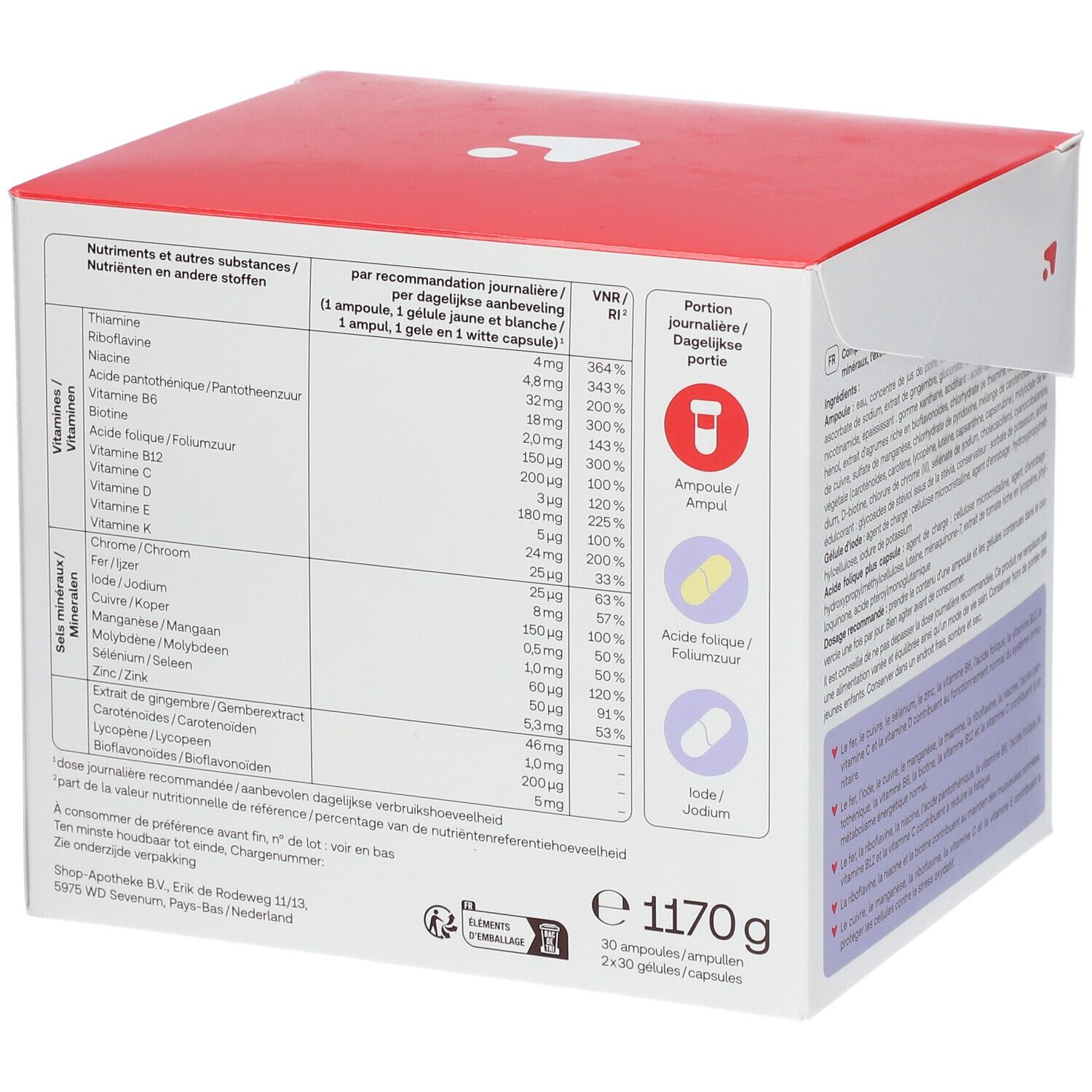 Redcare Immun Forte 30 pc(s) - Redcare Pharmacie