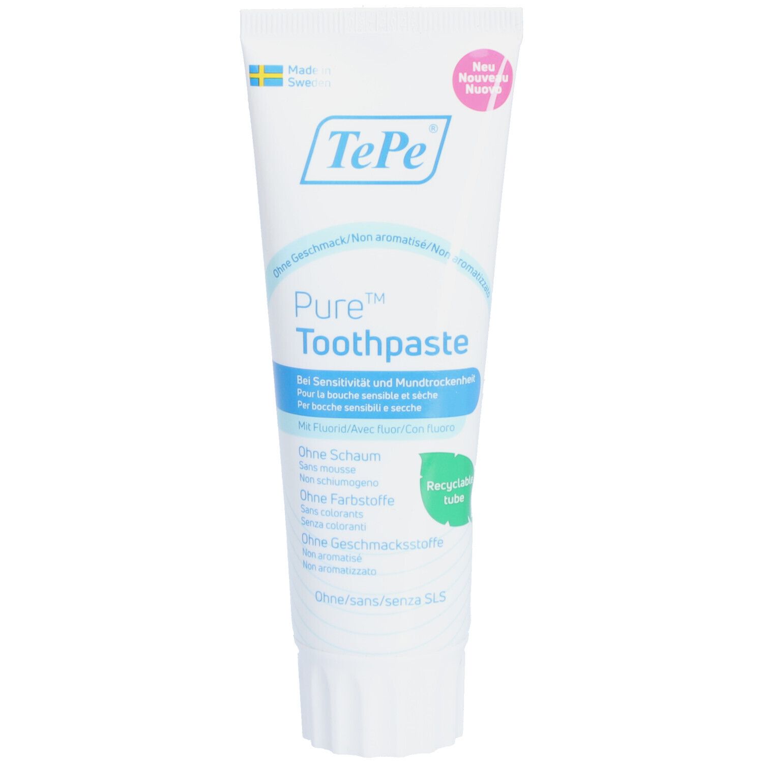 TePe® Pure™ Dentifrice 75 ml - Redcare Pharmacie