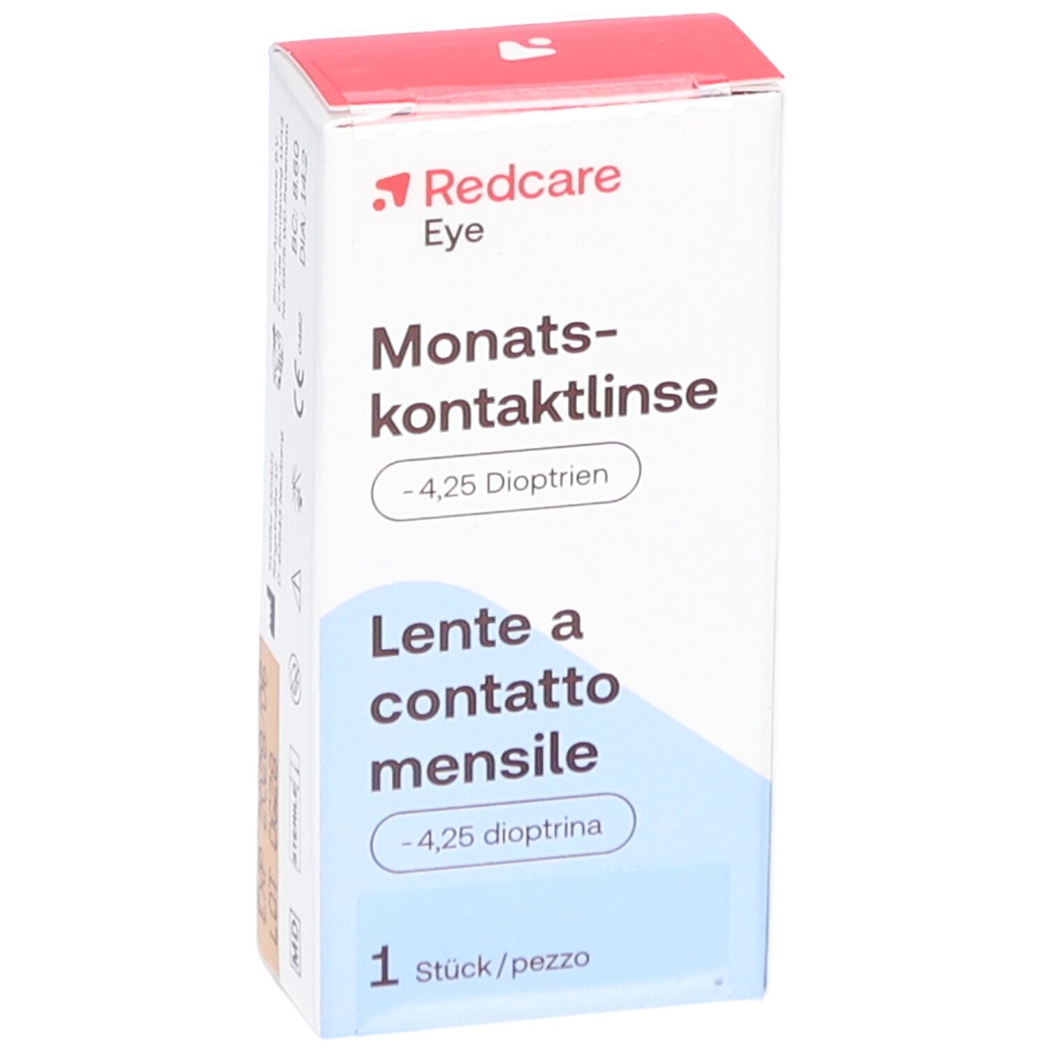 Redcare Eye Lentille de contact mensuelle -4.25 dioptries 1 pc(s ...