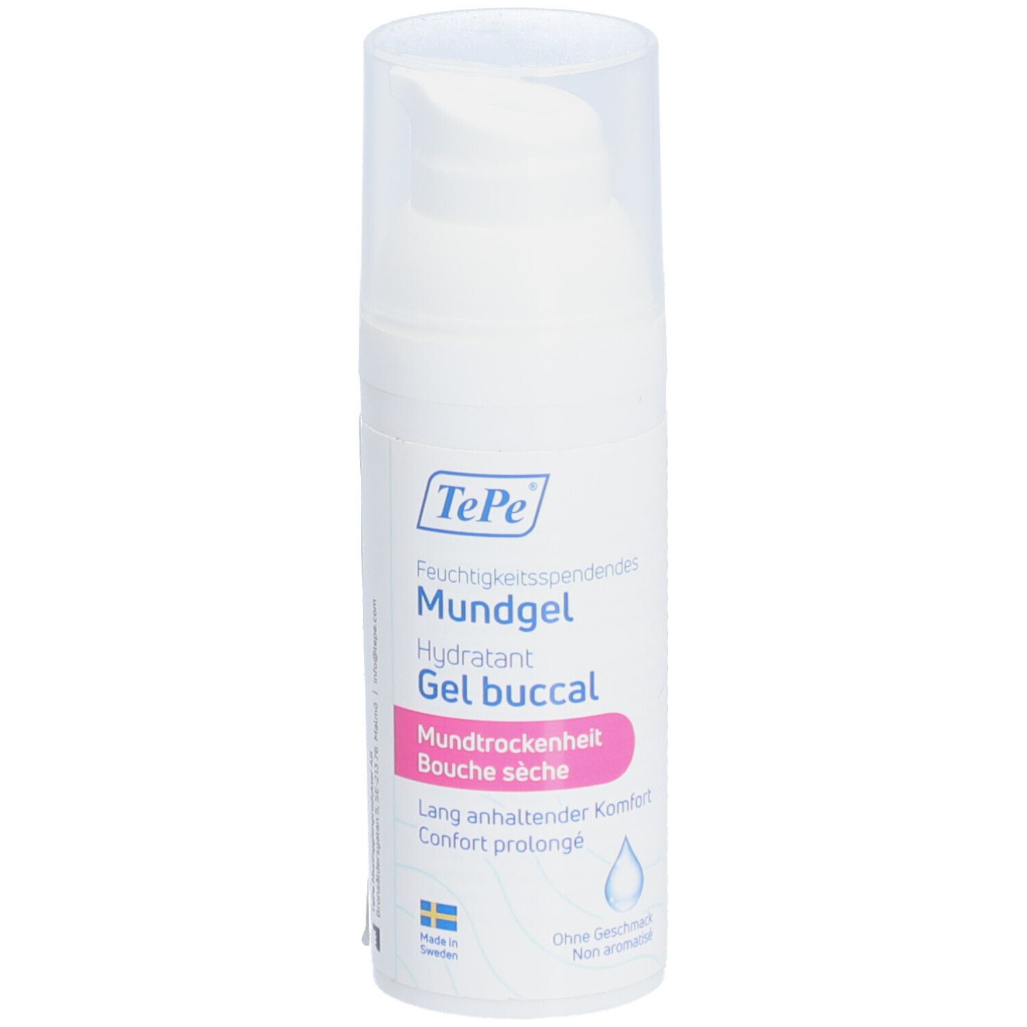 TePe® Gel buccal hydratant sans gôut 50 ml - Redcare Pharmacie