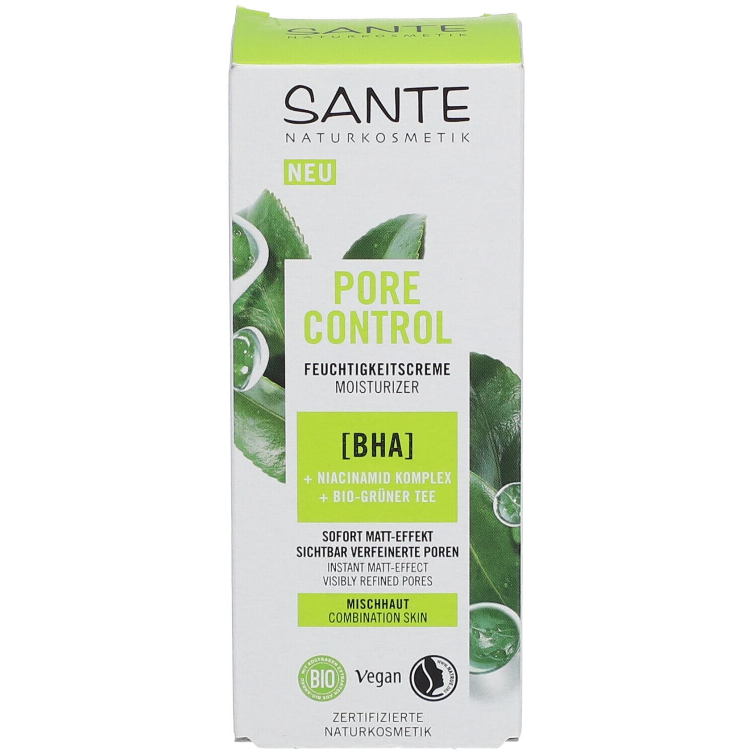 SANTE Pore Contrôle Perfection Crème Hydratante 50 ml - Redcare Pharmacie