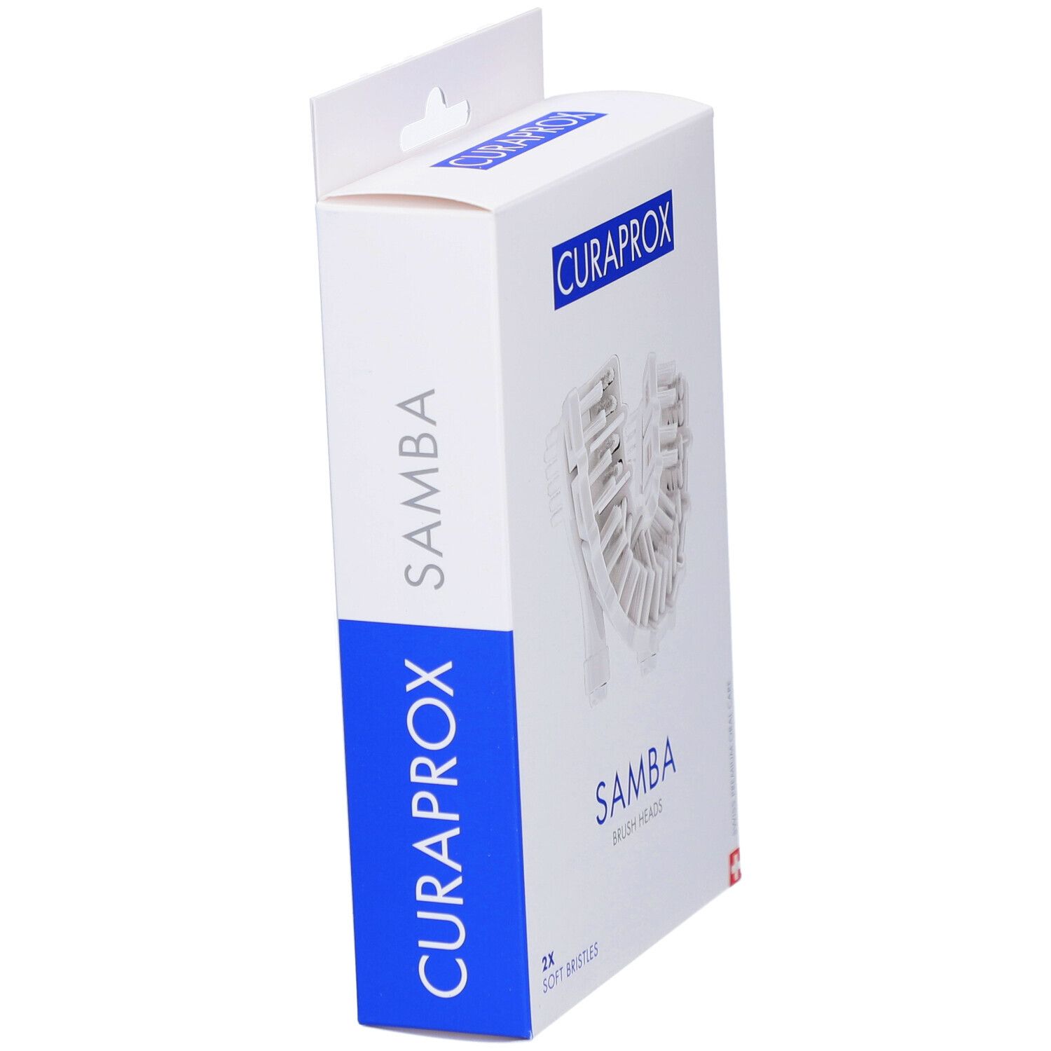 Curaprox® Samba Têtes de brosse de rechange - 2x Soft Bristles pour ...