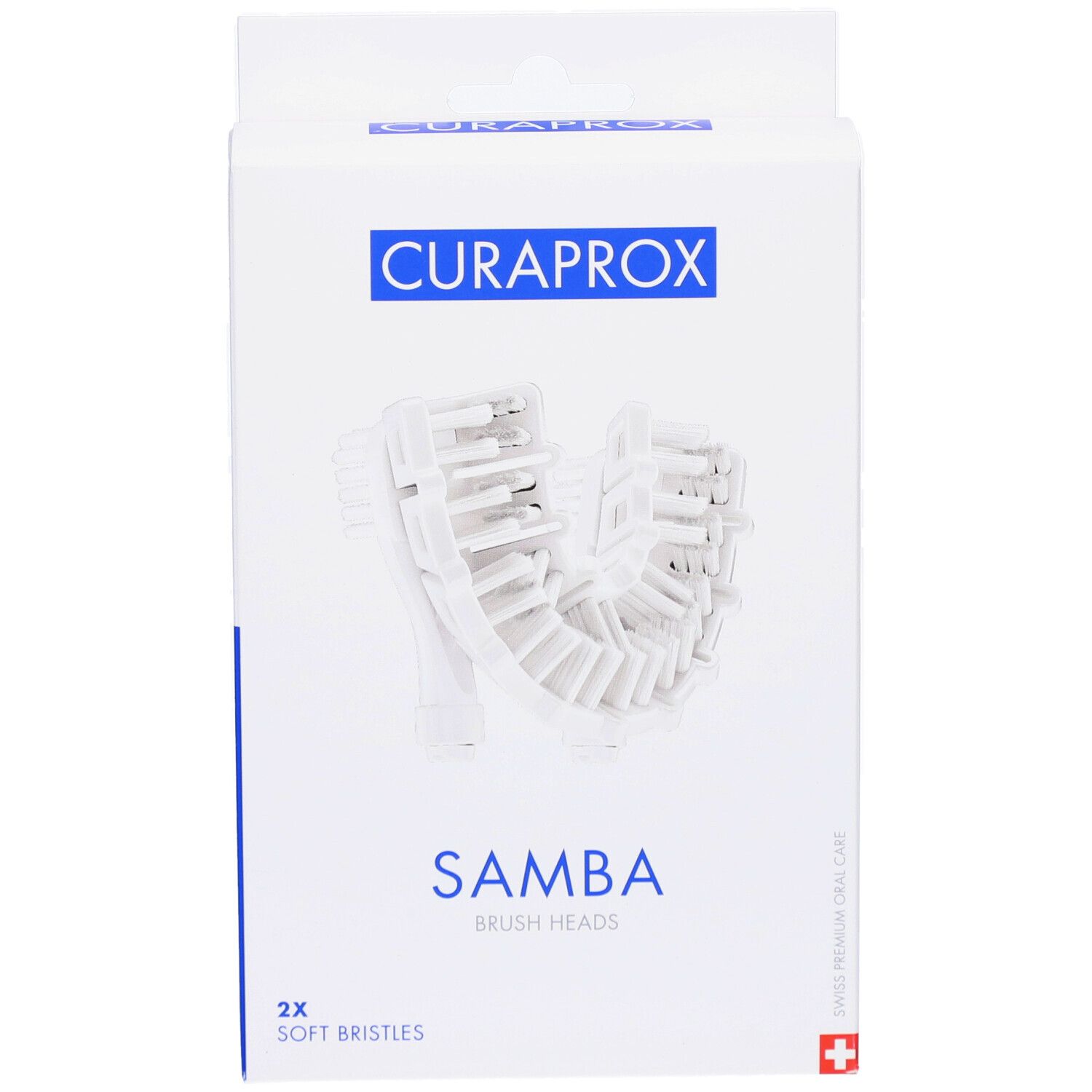 Curaprox® Samba Têtes de brosse de rechange - 2x Soft Bristles pour ...