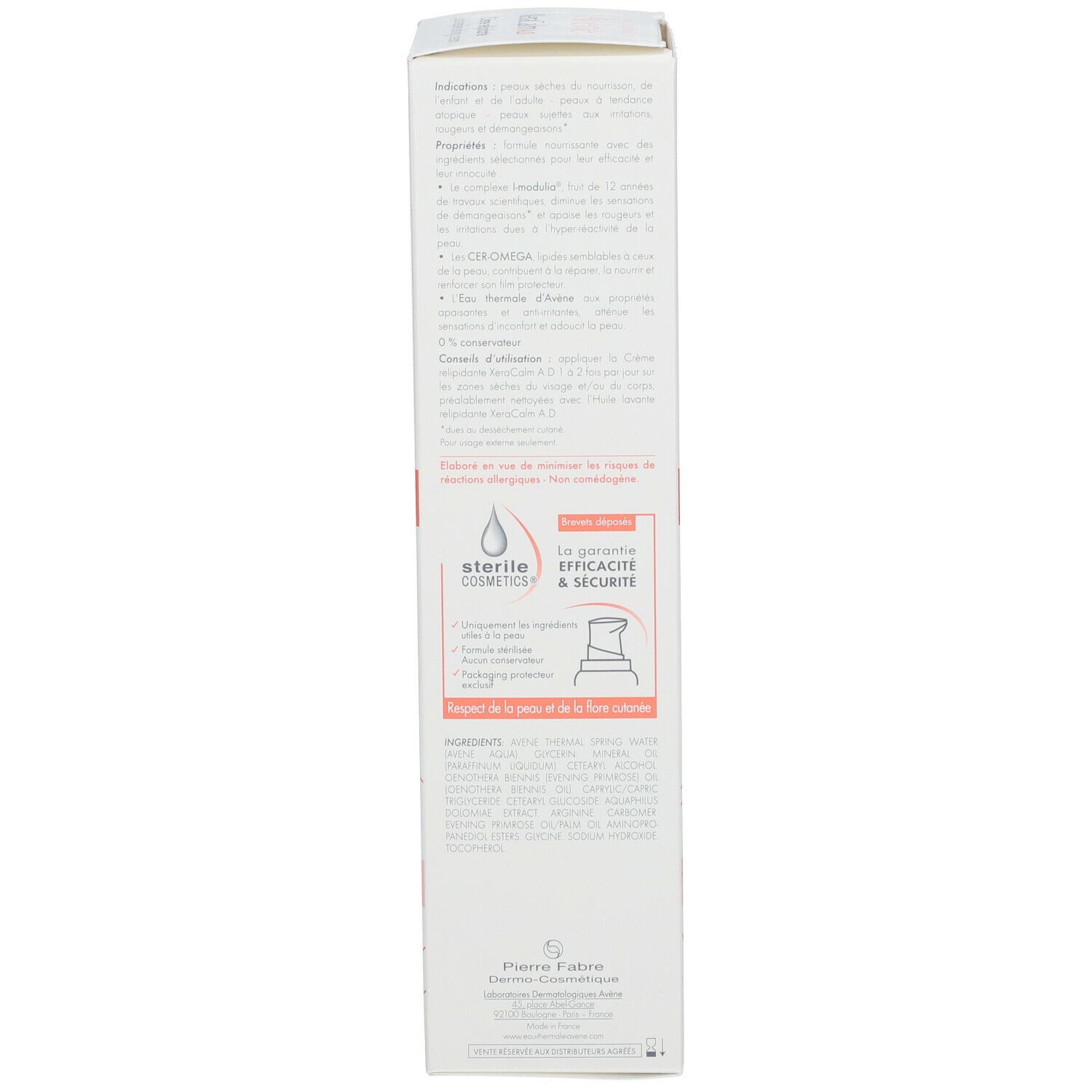 Avène XeraCalm A.D crème relipidante 200 ml - Redcare Pharmacie