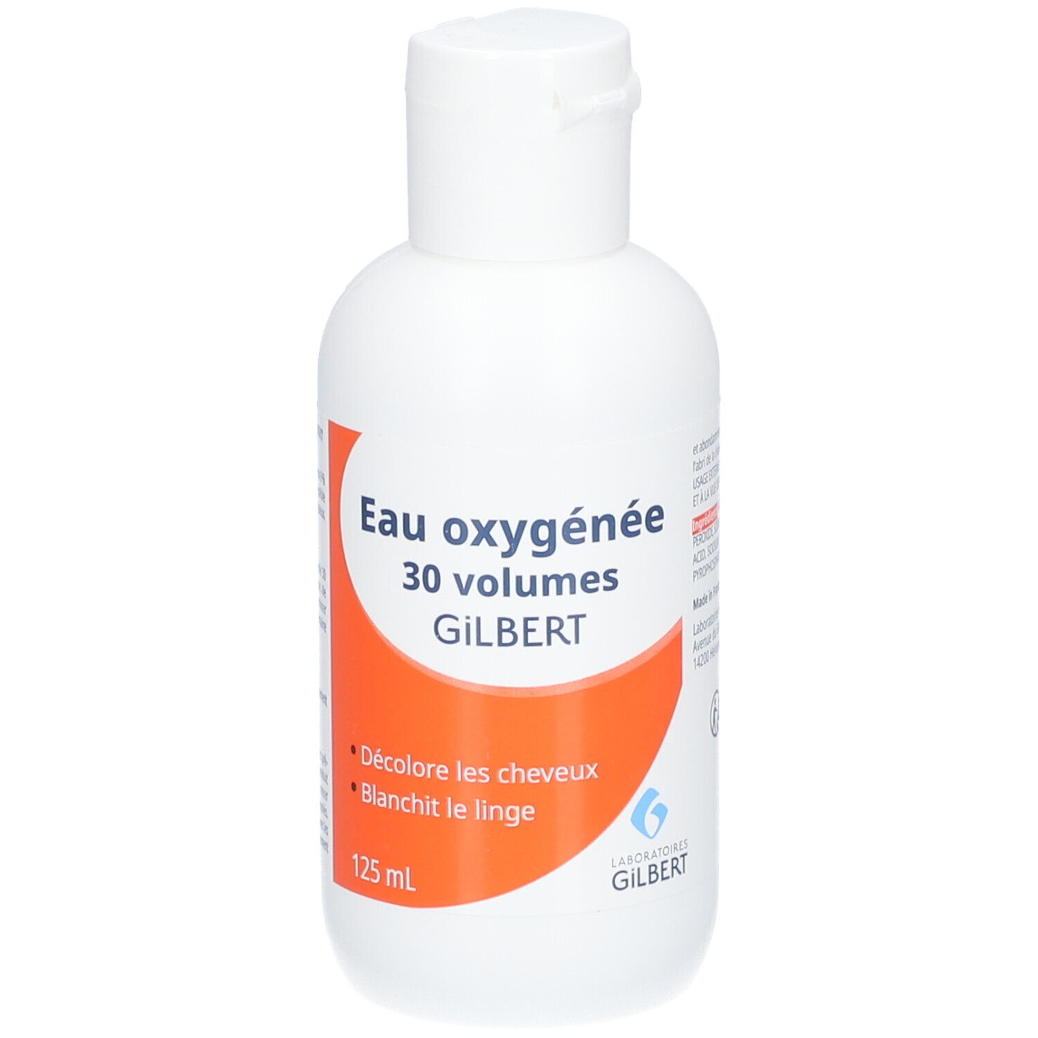 Gilbert eau oxygénée 30 volumes 125 ml - Redcare Pharmacie