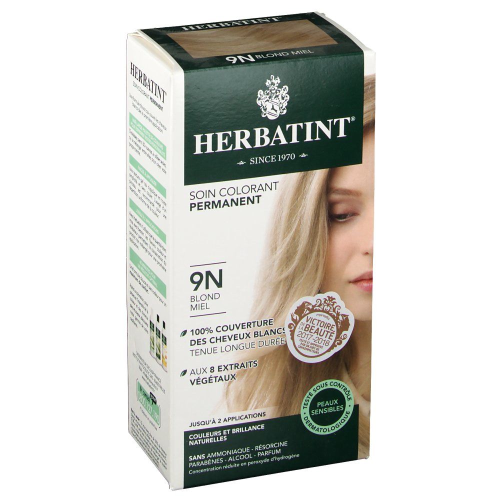HERBATINT® teinture blond miel 9N 150 ml - Redcare Pharmacie