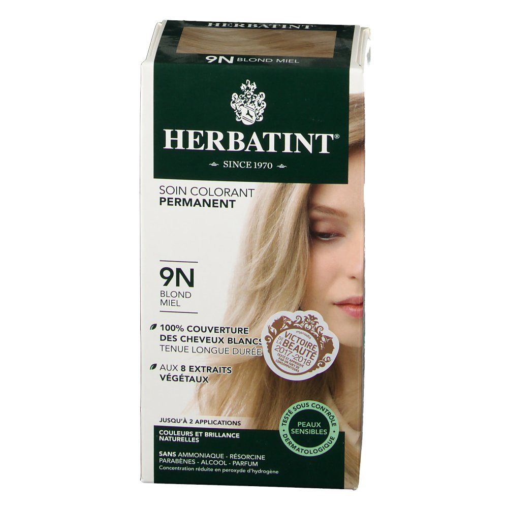 HERBATINT® teinture blond miel 9N 150 ml - Redcare Pharmacie