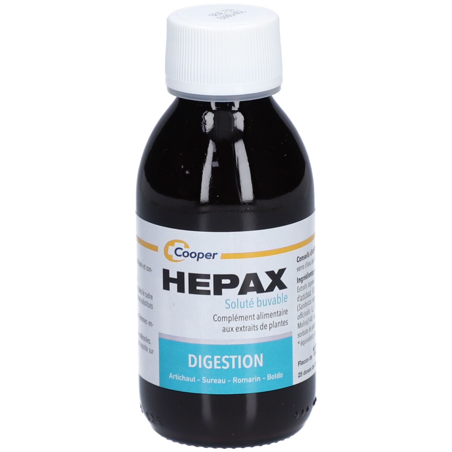 COOPER HEPAX Soluté buvable 125 ml - Redcare Pharmacie