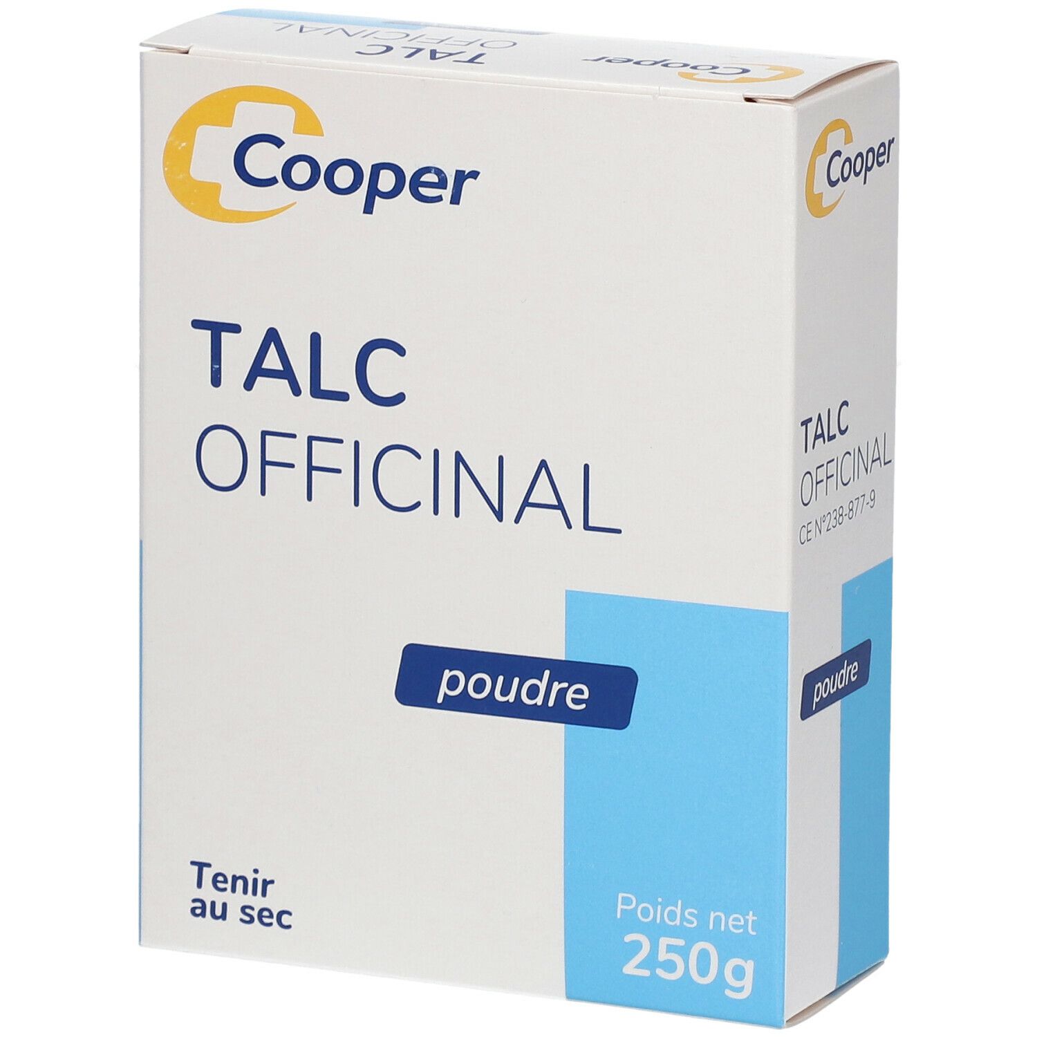 TALC OFFICINAL 250G 250 g - Redcare Pharmacie