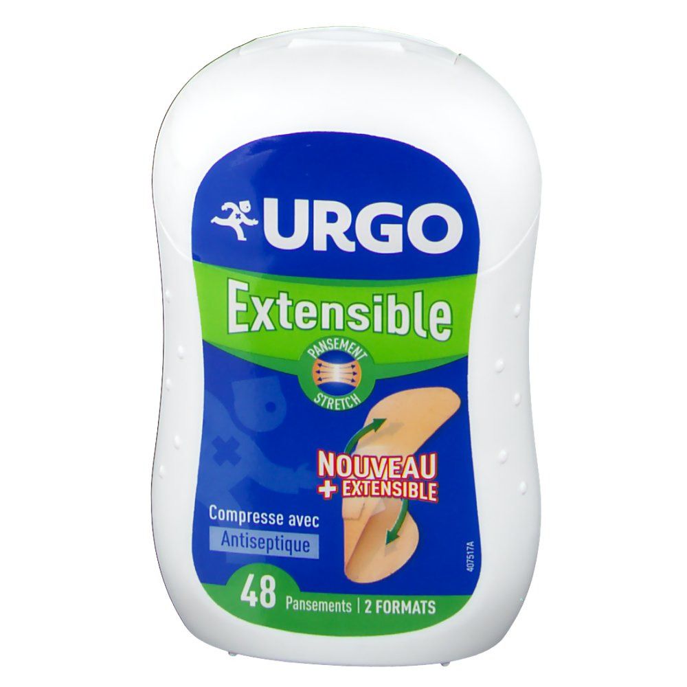 URGO Extensible Pansement protecteur 48 pc(s) - Redcare Pharmacie
