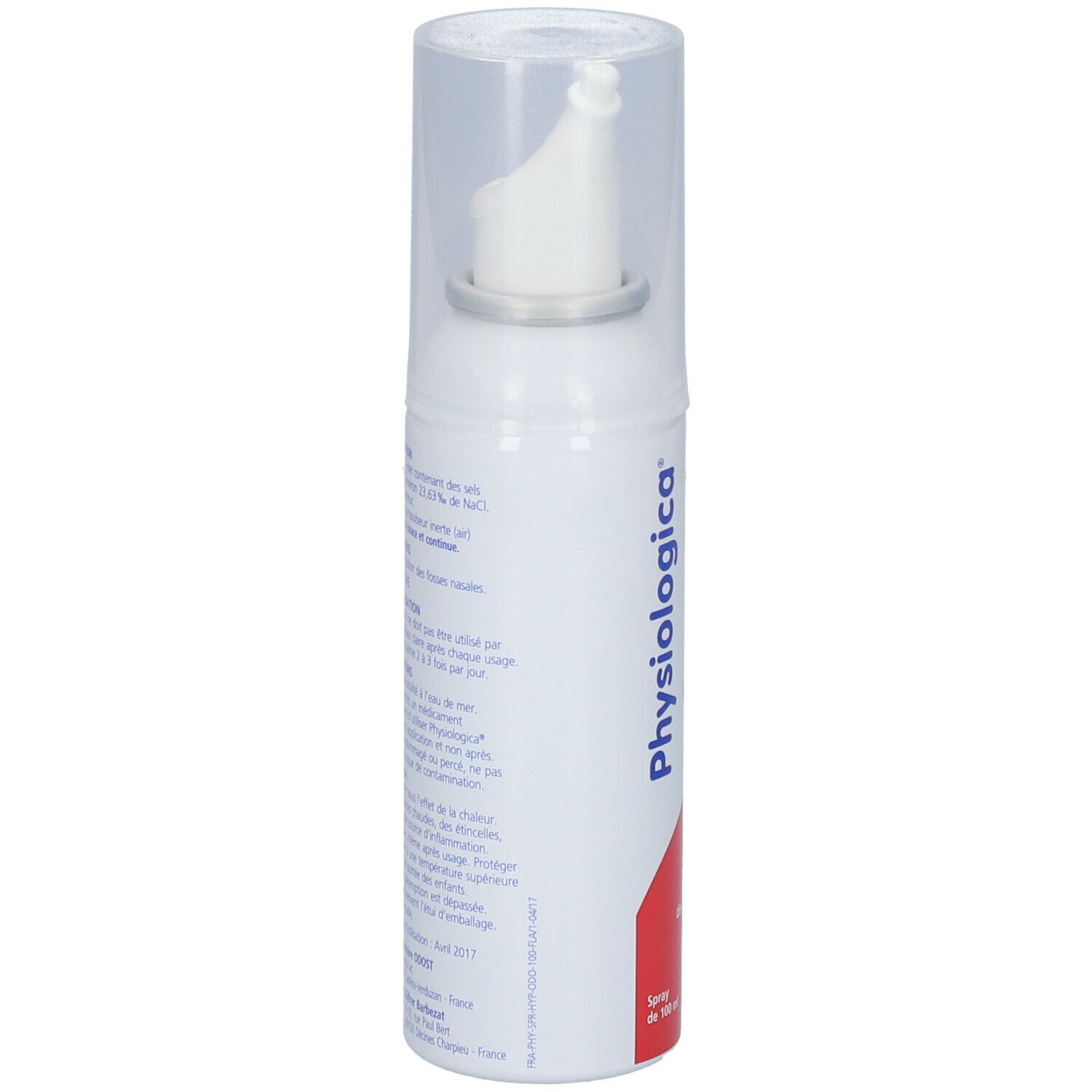 Physiologica solution nasale hypertonique 100 ml - Redcare Pharmacie