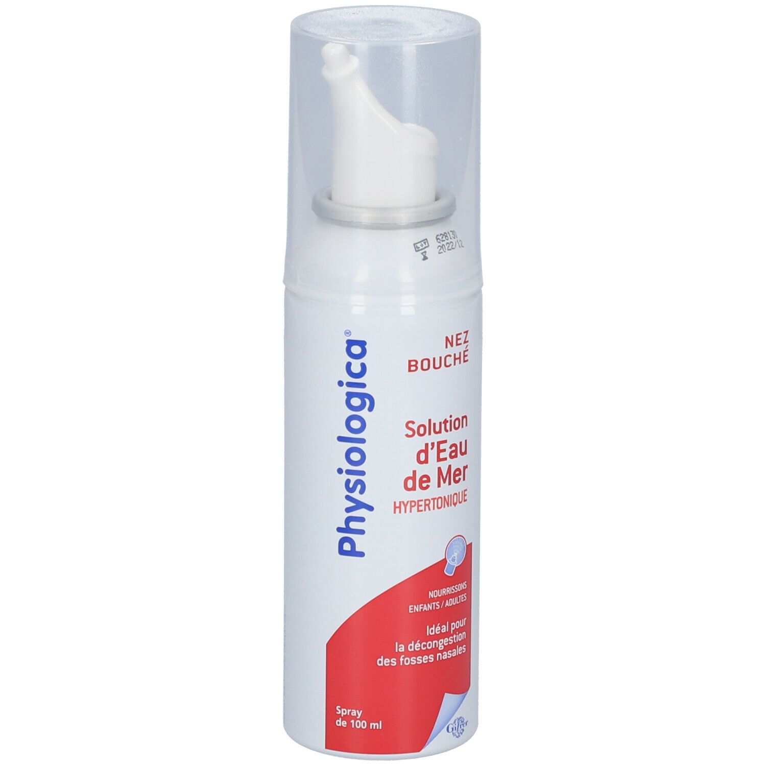 Physiologica solution nasale hypertonique 100 ml - Redcare Pharmacie