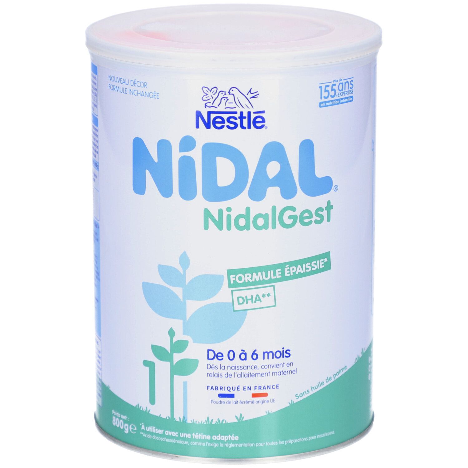 Nestlé® Nidal® Plus 1 800 g - Redcare Pharmacie