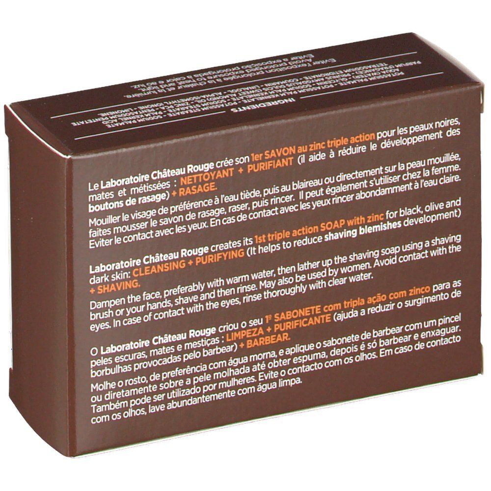 Château Rouge SAVON NETTOYANT ET DE RASAGE 100 g - Redcare Pharmacie