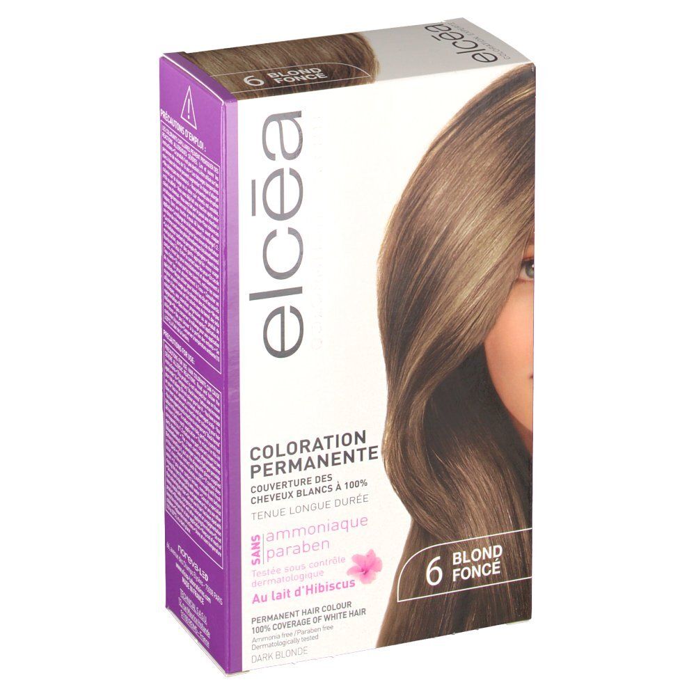 Elcéa coloration experte Blond Foncé 6 1 pc(s) - Redcare Pharmacie