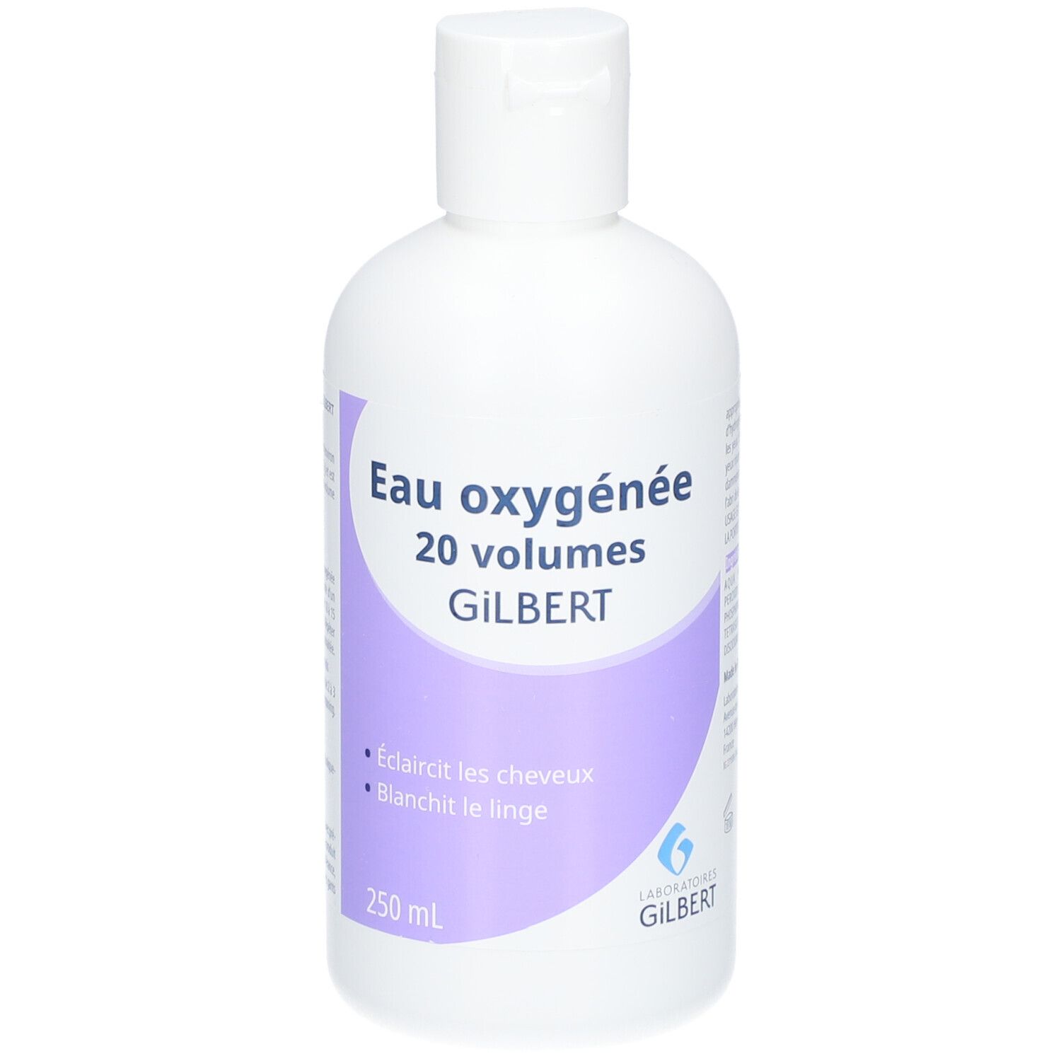 Gilbert Eau oxygénée 20 volumes 250 ml - Redcare Pharmacie