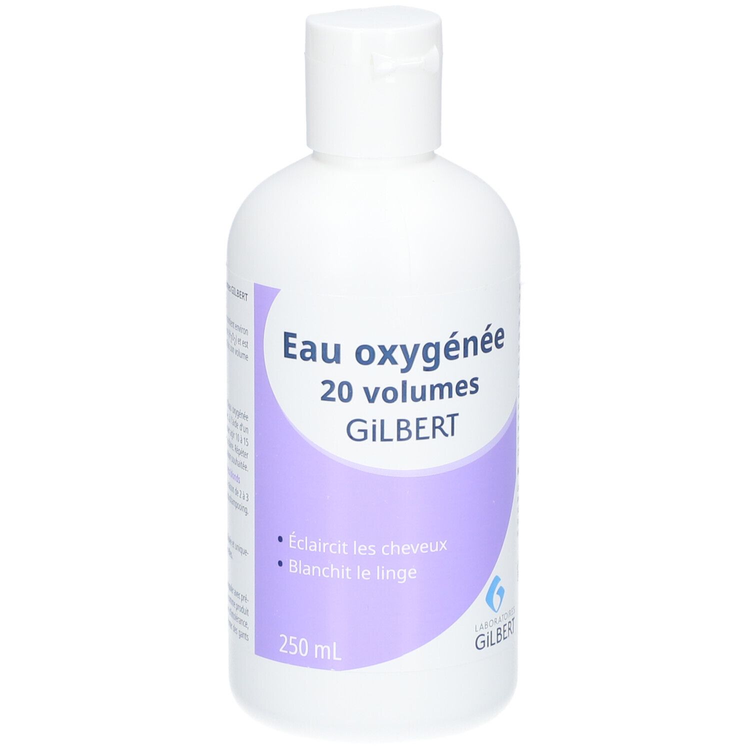 Gilbert Eau oxygénée 20 volumes 250 ml - Redcare Pharmacie