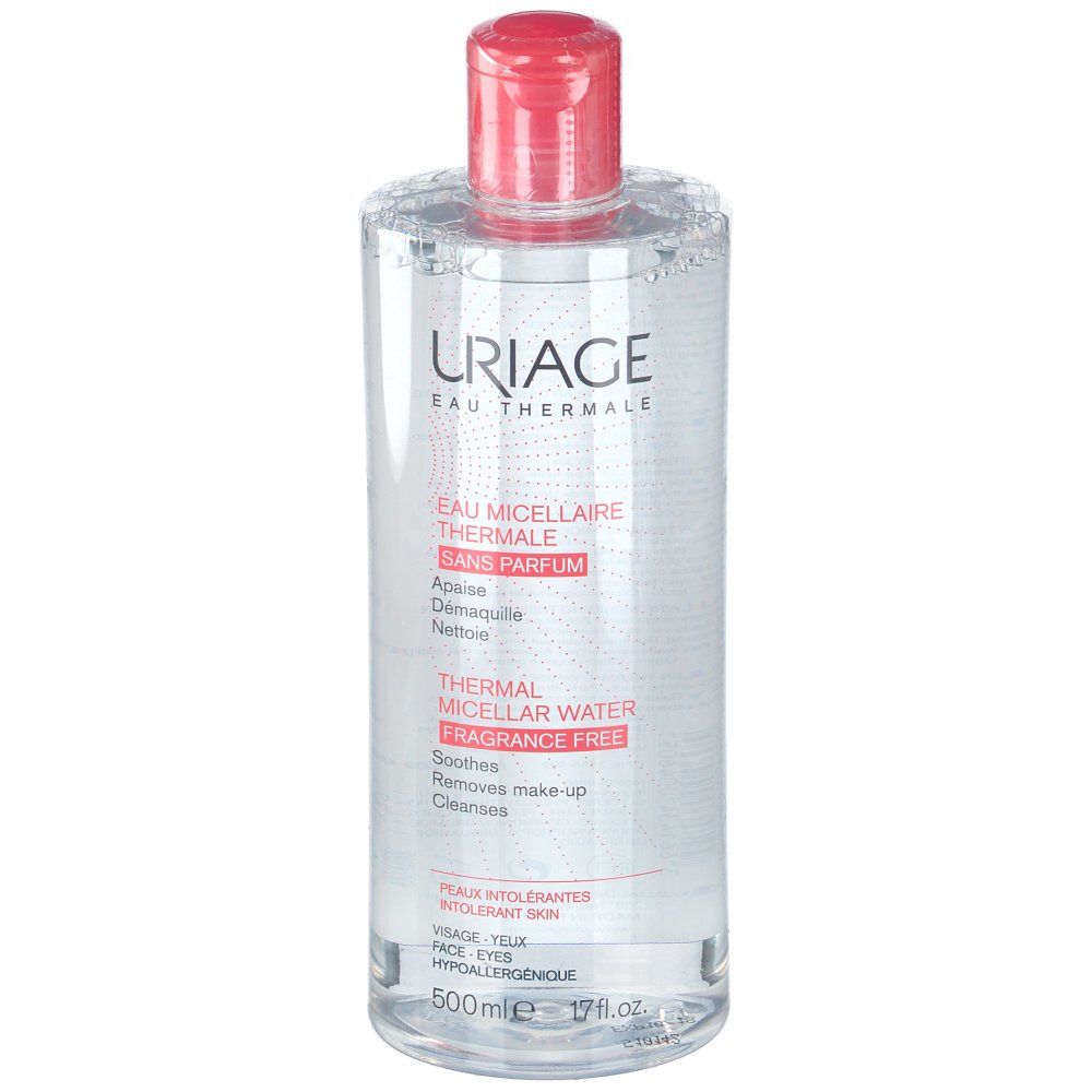 Uriage Eau Micellaire thermale peaux intolérantes 500 ml - Redcare ...