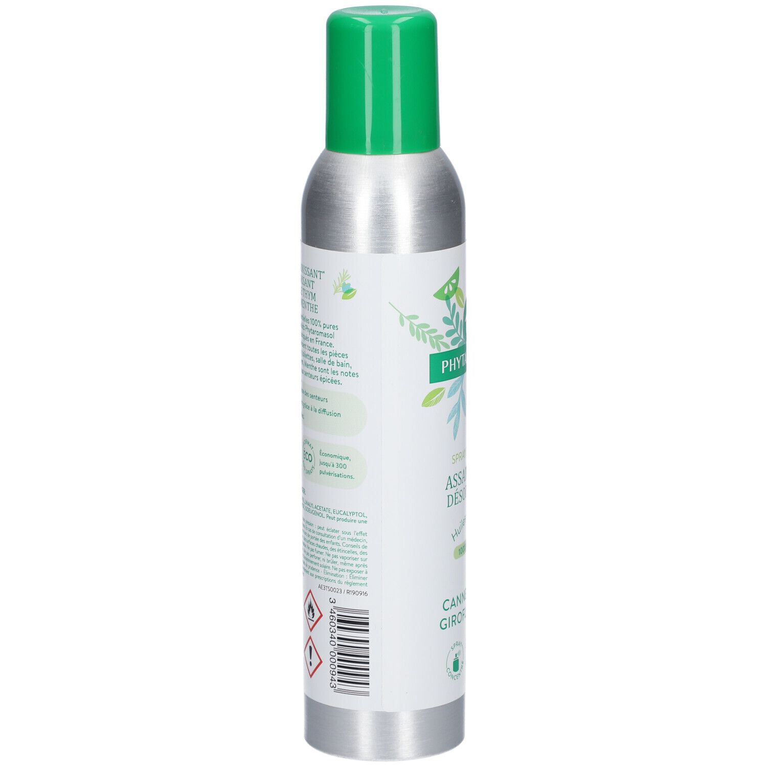 Phytaromasol Huiles Essentielles cannelle, thym girofle, menthe 250 ml ...
